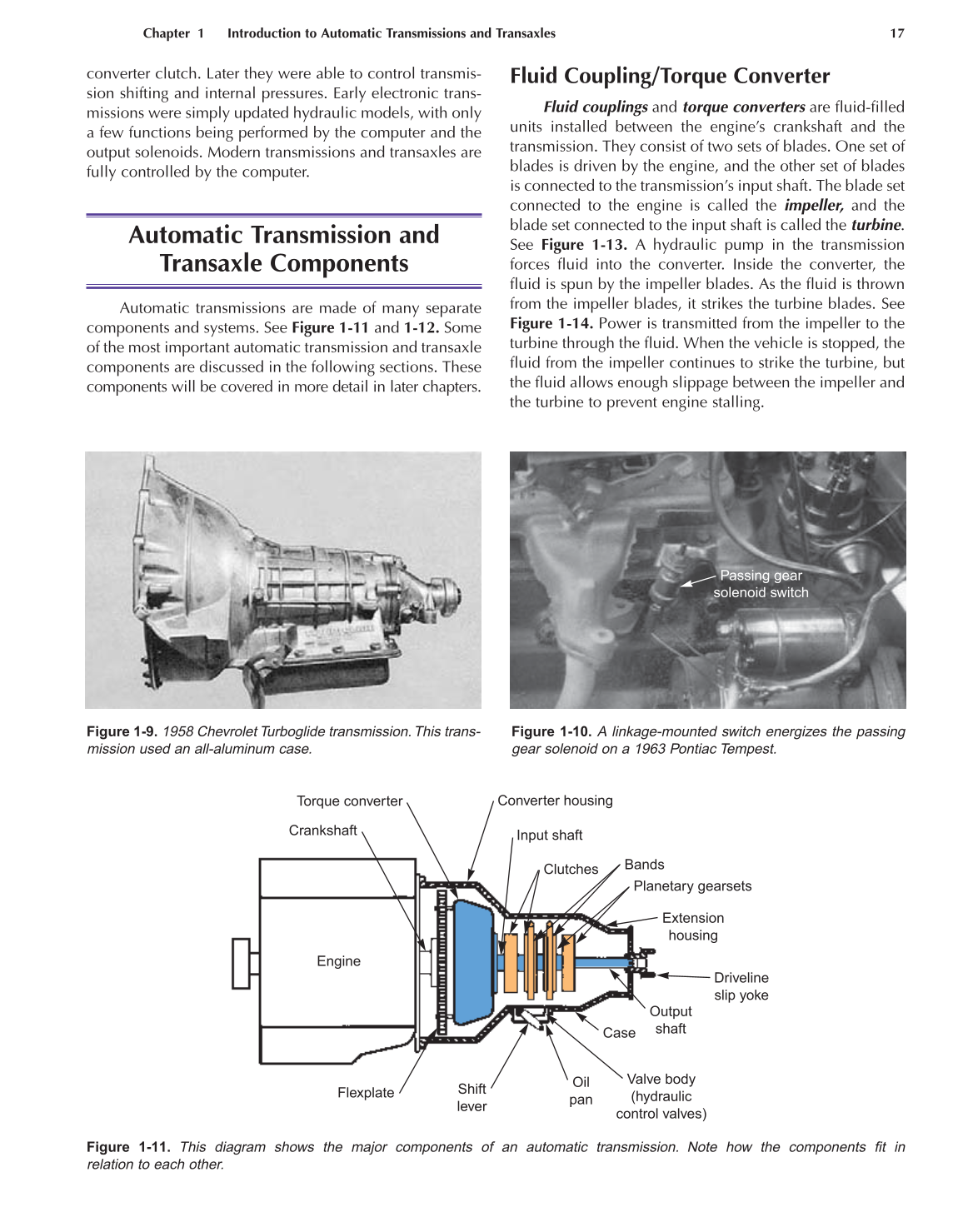 Automatic Transmissions and Transaxles, A2, 3rd Edition page 17