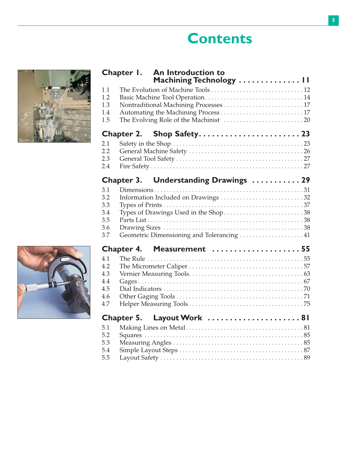 Machining Fundamentals 8th Edition Page 5