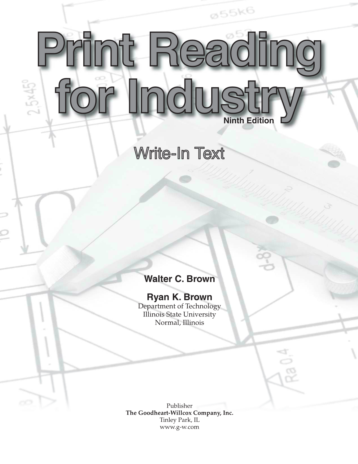 Print Reading for Industry, 9th Edition page 1