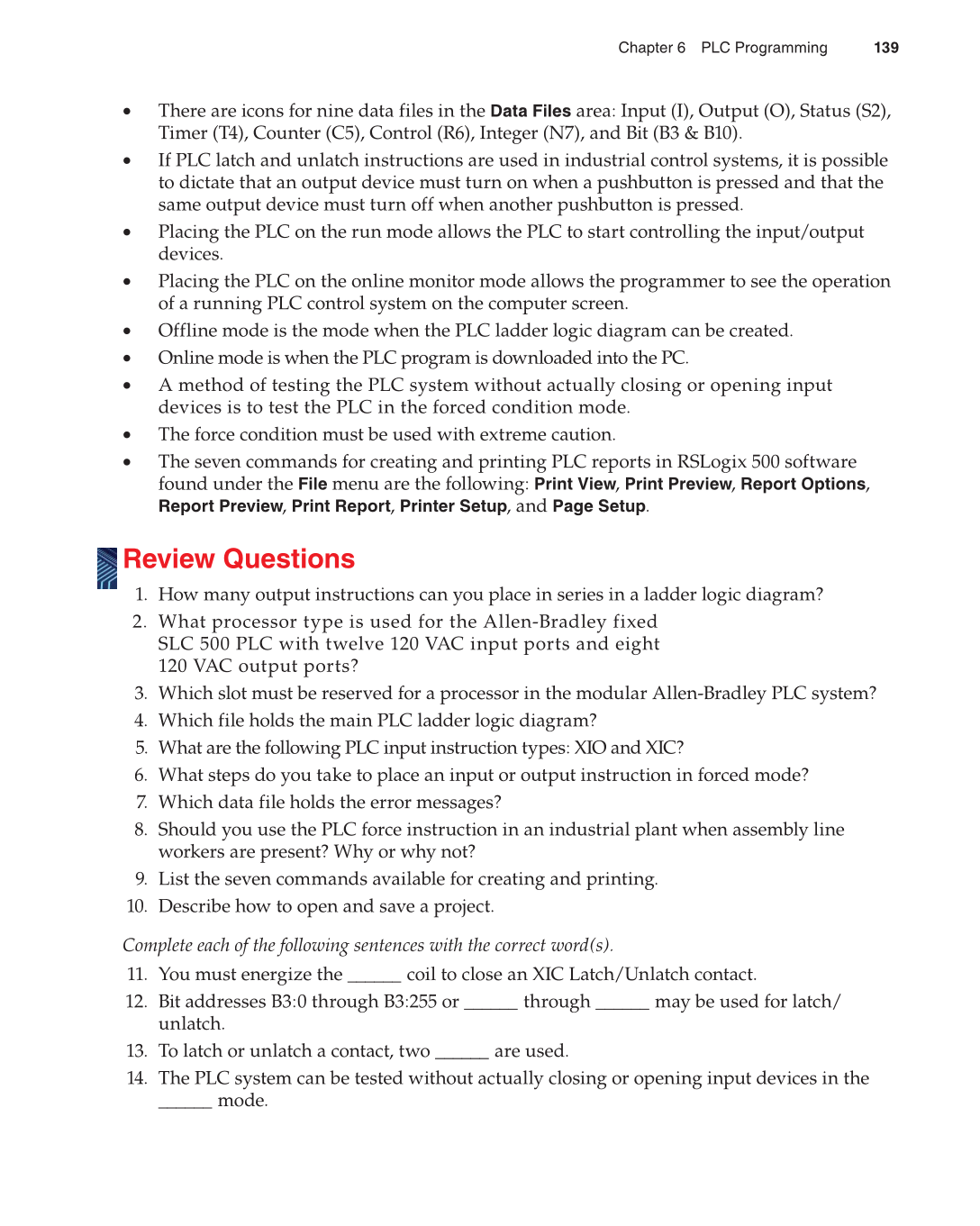 Programmable Logic Controllers, 3rd Edition page 139