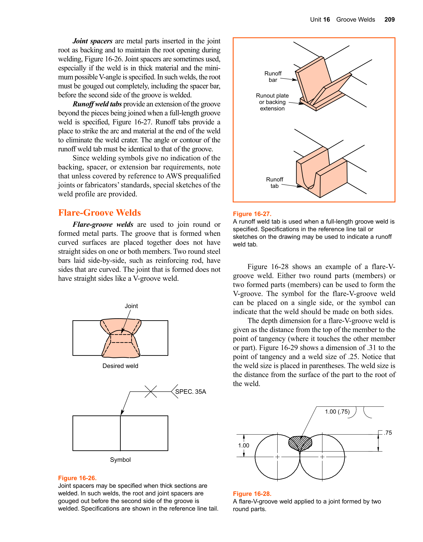 Welding Print Reading, 6th Edition page 209