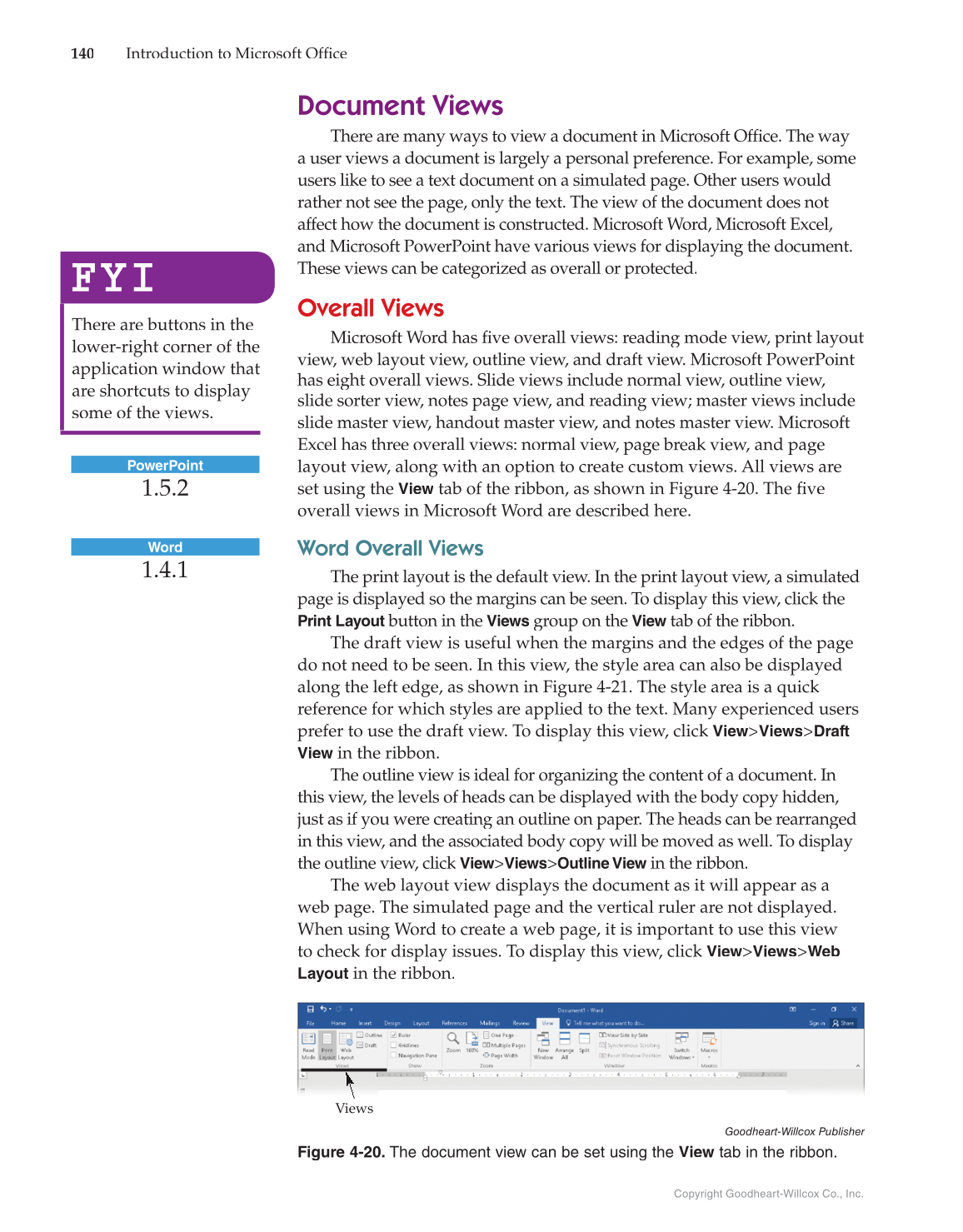 Introduction to Microsoft Office 2016, 1st Edition page 140