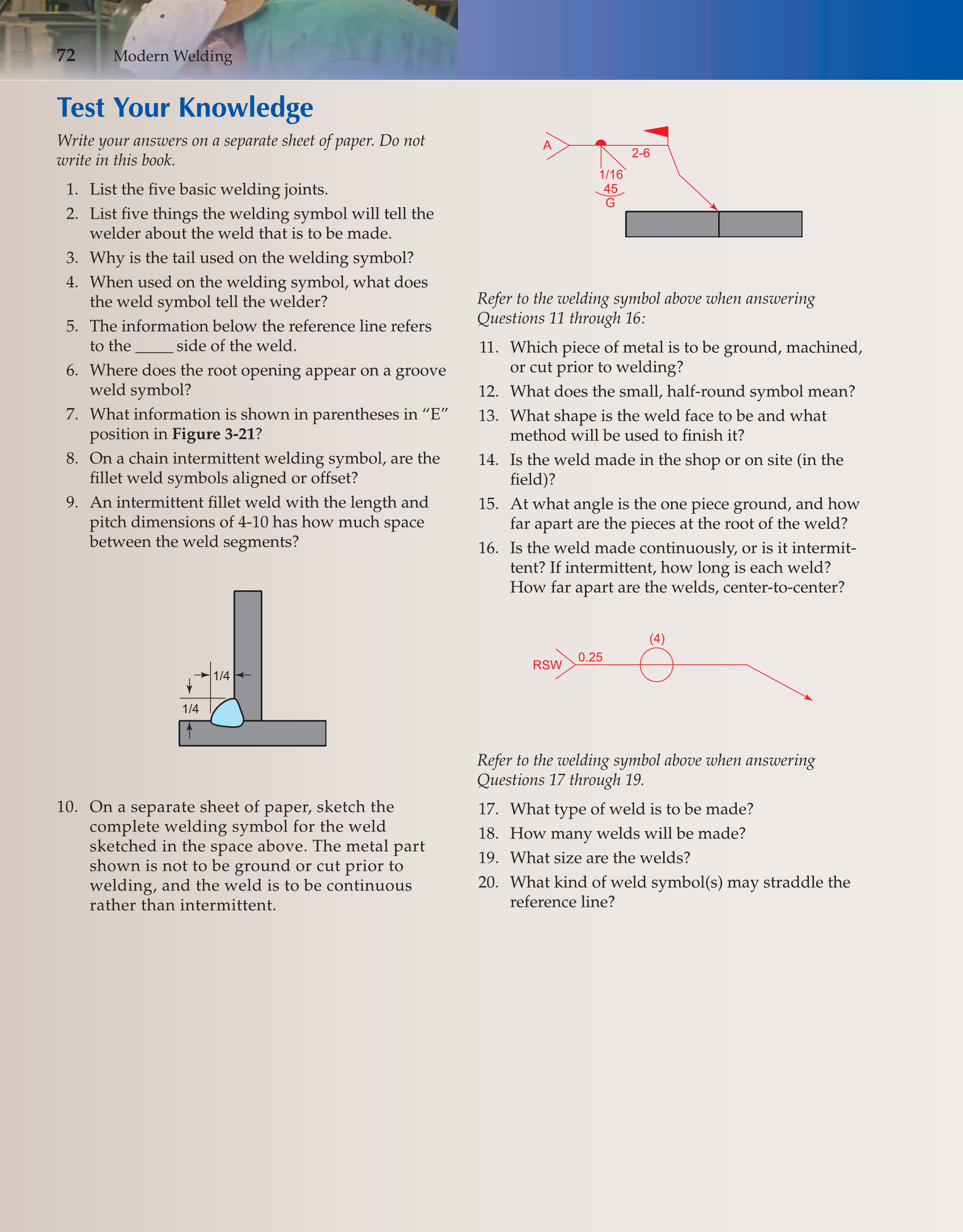Modern Welding, 11th Edition page 72