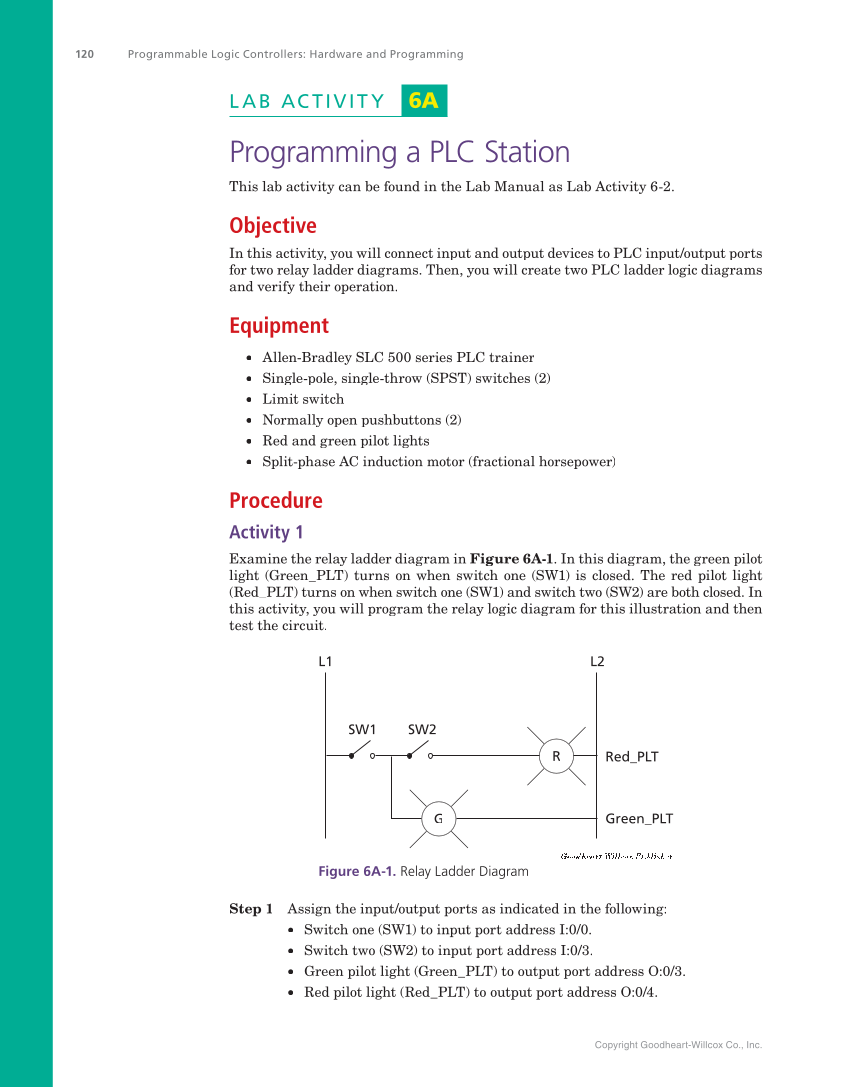 Programmable Logic Controllers Hardware And Programming 4th Edition Page 120