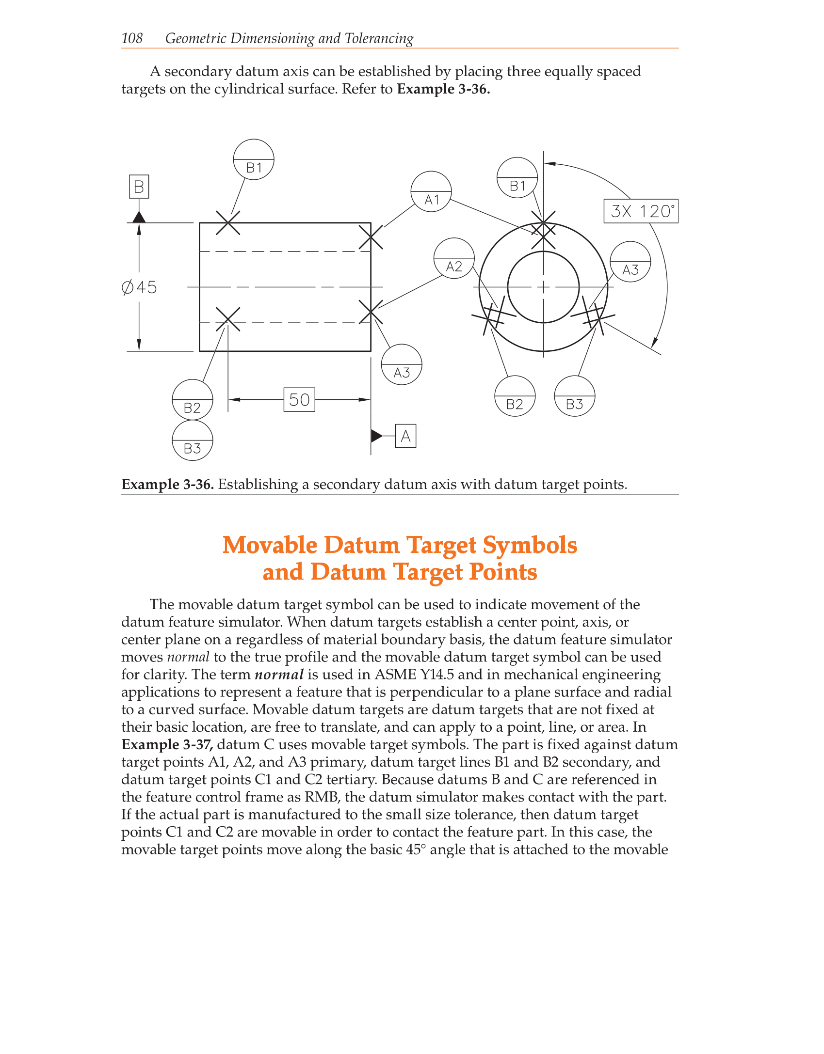 Geometric Dimensioning and Tolerancing, 9th Edition page 108