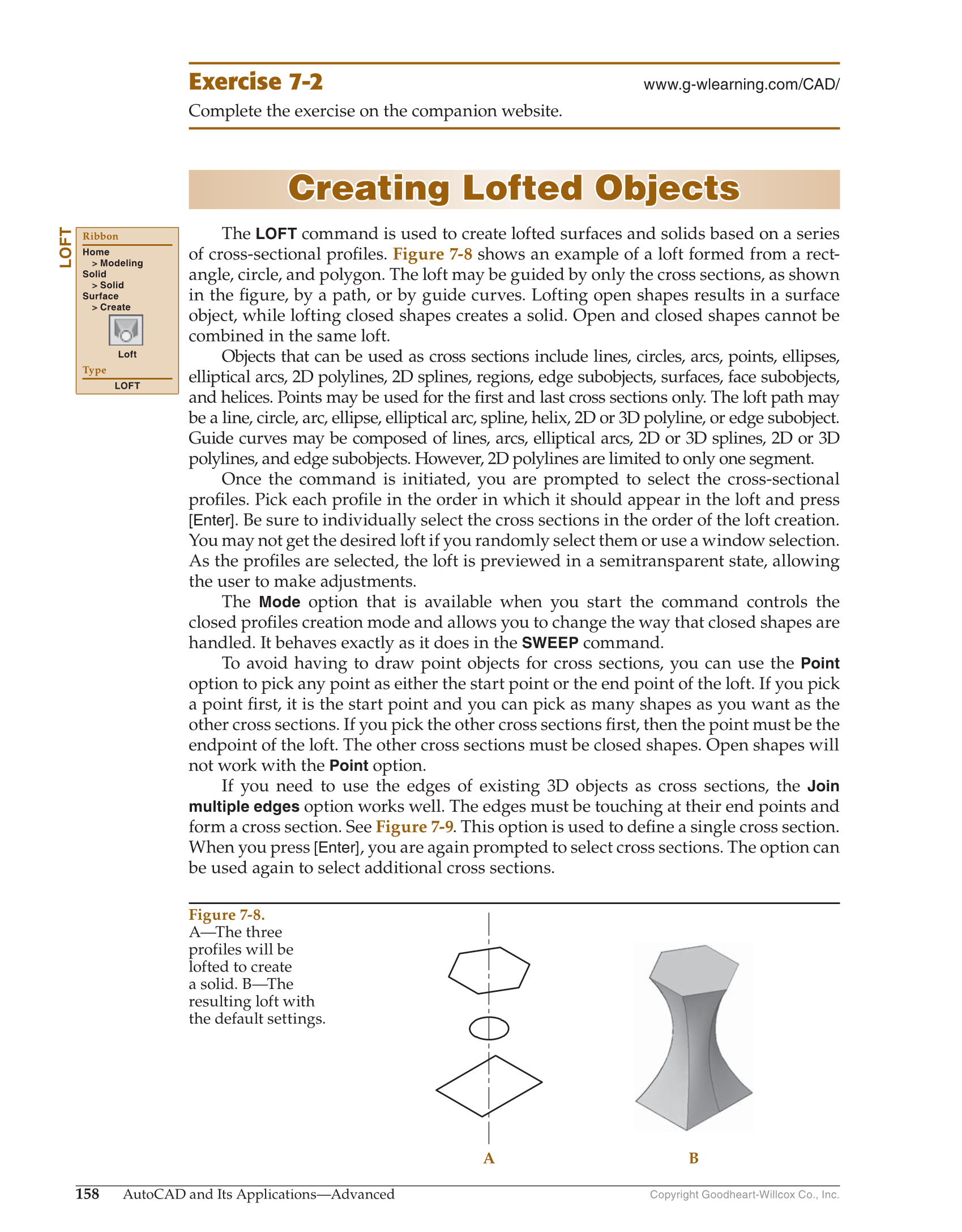 AutoCAD and Its Applications—Comprehensive 2020, 27th Edition page 158