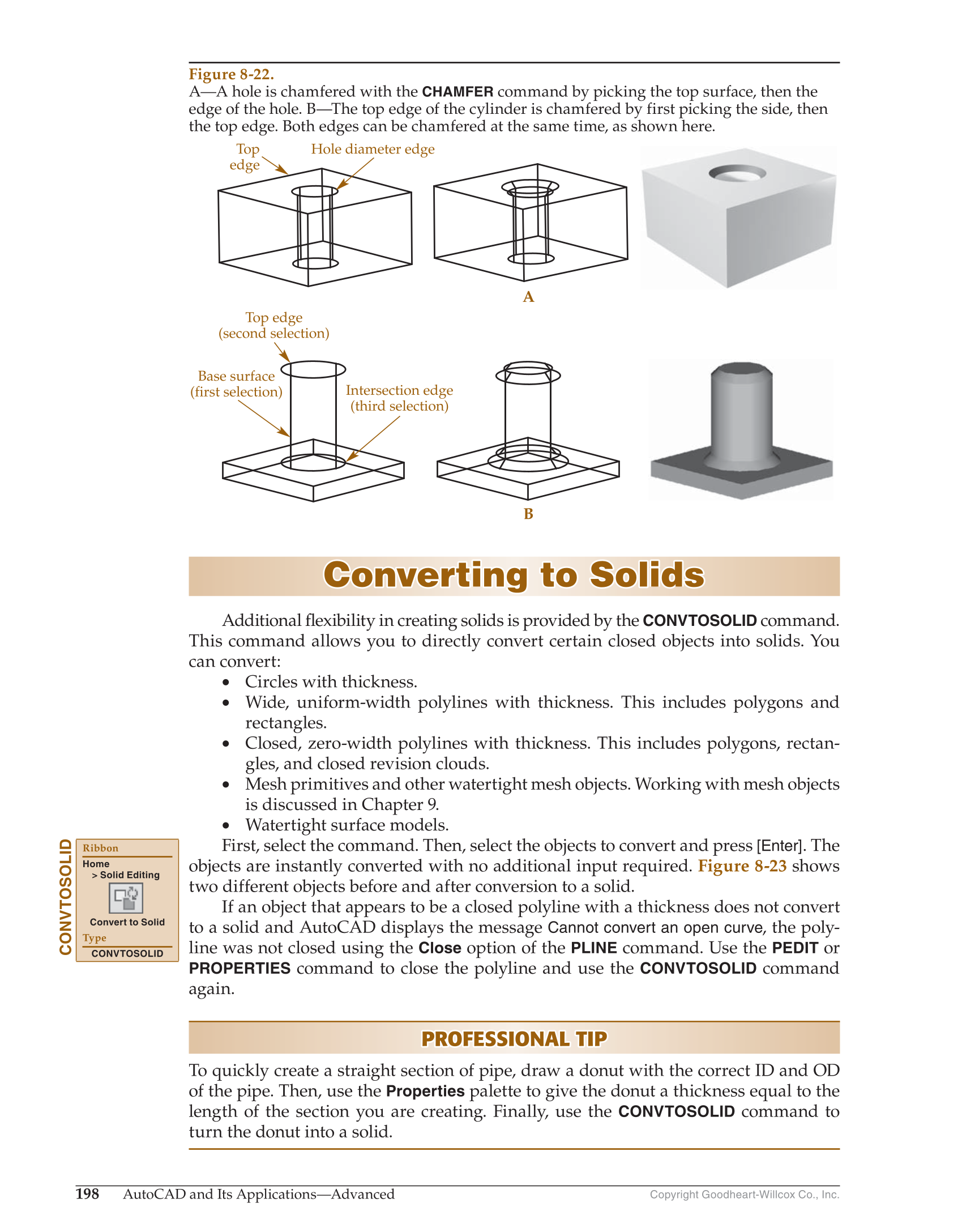 AutoCAD and Its Applications—Comprehensive 2020, 27th Edition page 198