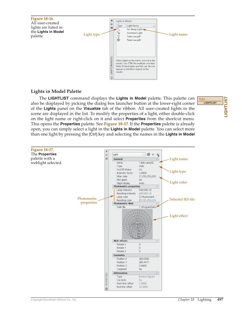 AutoCAD and Its Applications—Comprehensive 2020, 27th Edition page 497