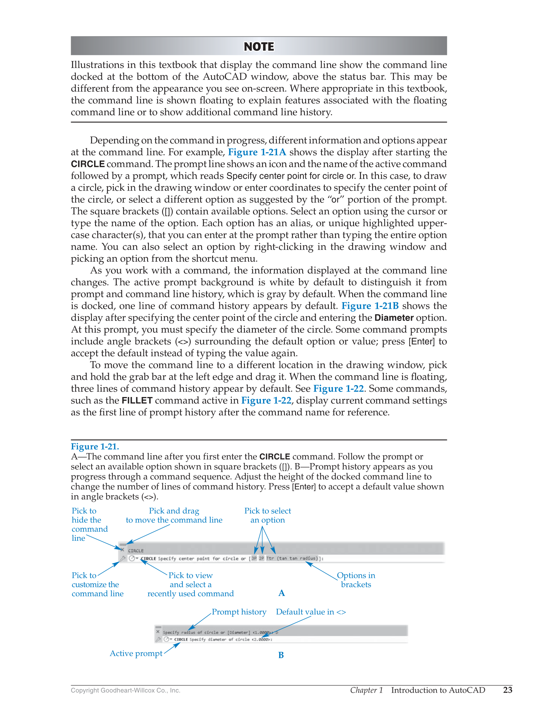 AutoCAD and Its Applications—Comprehensive 2020, 27th Edition page 23