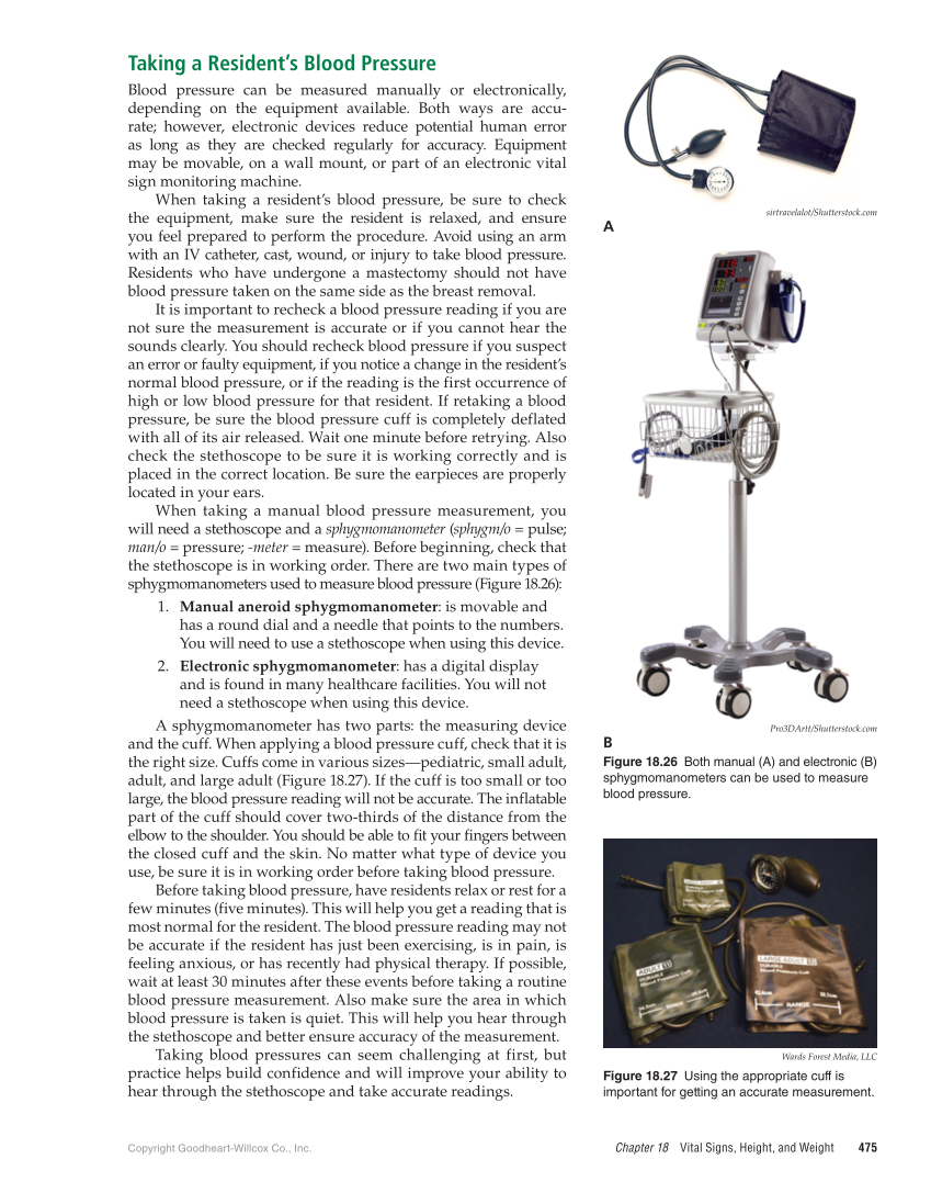 The Nursing Assistant: Essentials of Holistic Care, 1st Edition page 475