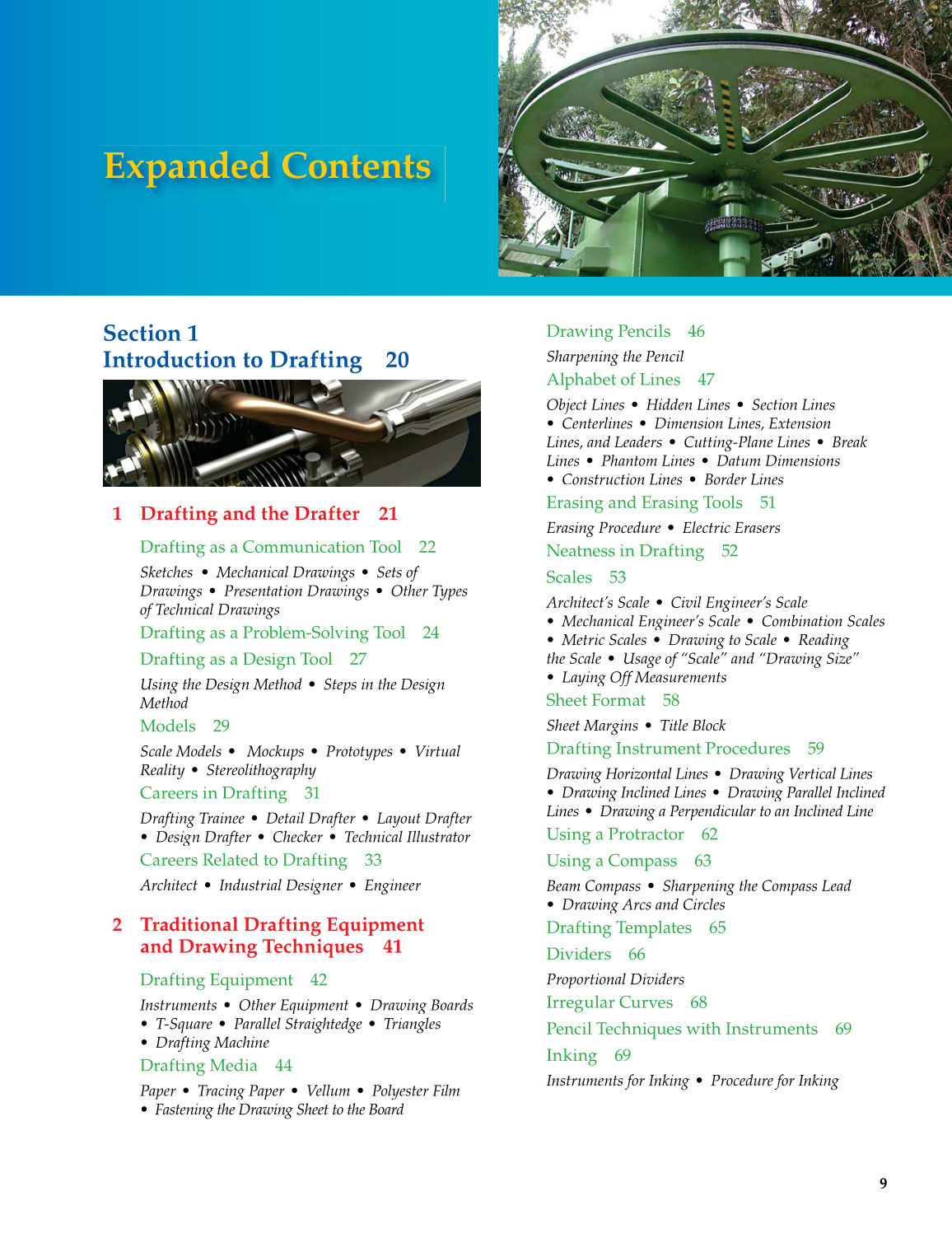Drafting & Design, 7th Edition page 9