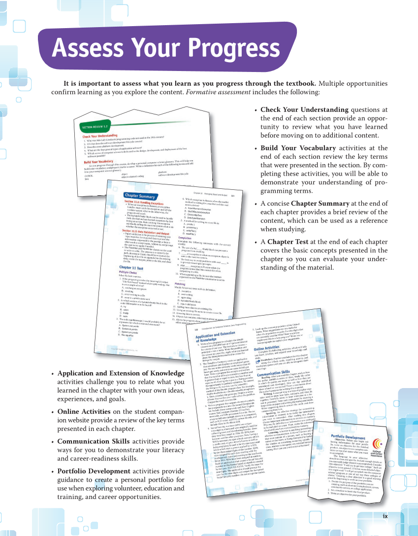 Introduction To Computer Science Java Programming 1st Edition Page Ix