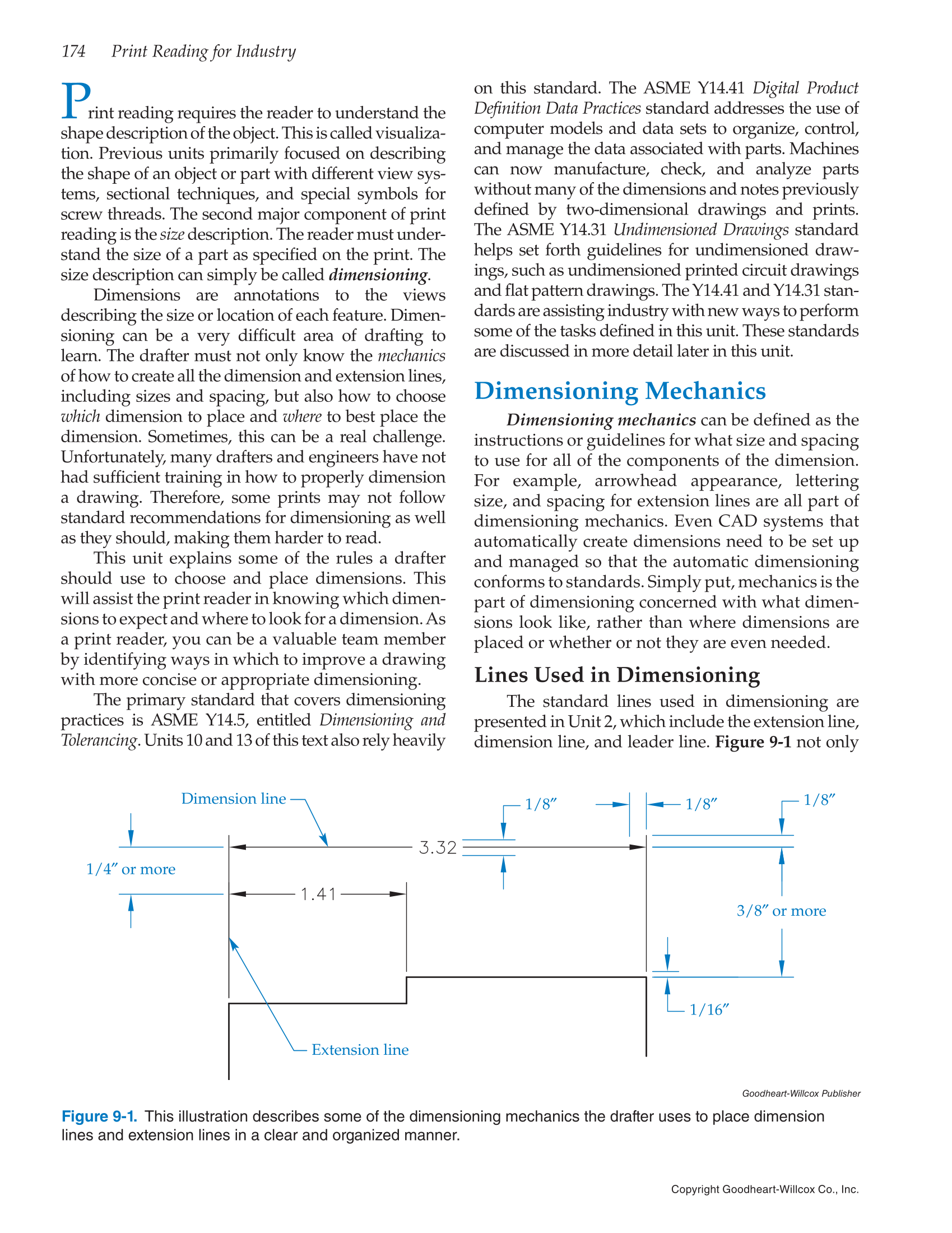 Print Reading for Industry, 10th Edition page 174