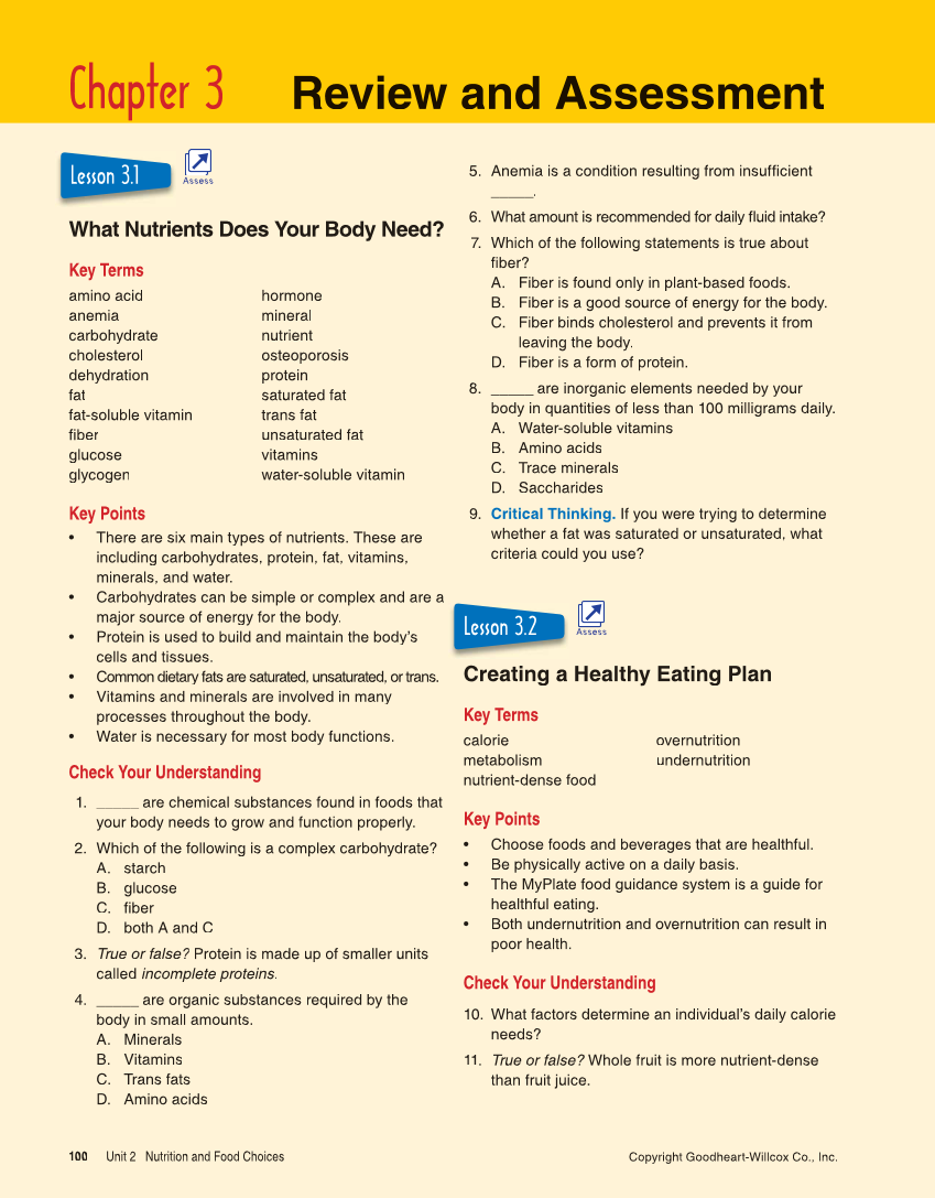 Essential Health 2nd Edition Page 100