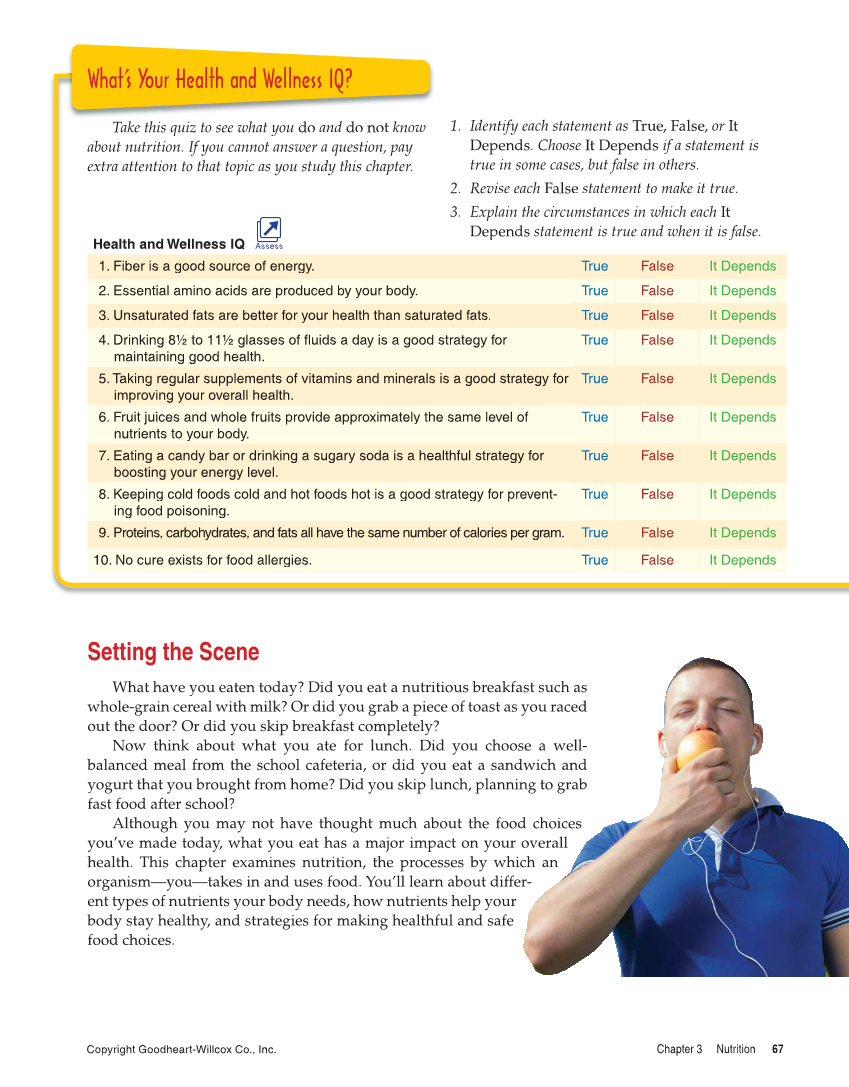 Essential Health 2nd Edition Page 67