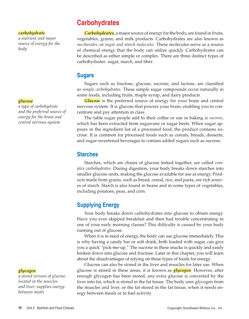 Essential Health, 2nd Edition page 70