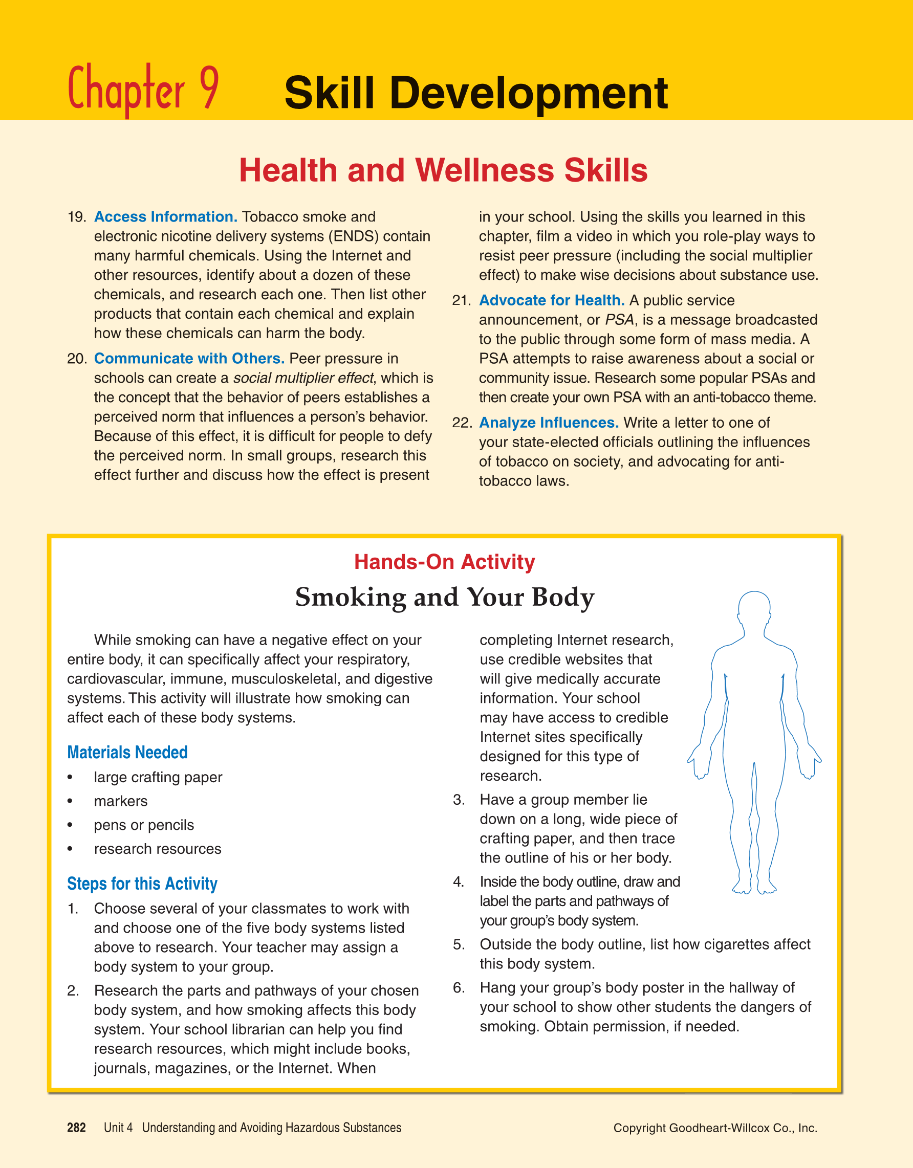 Comprehensive Health, 2nd Edition page 282