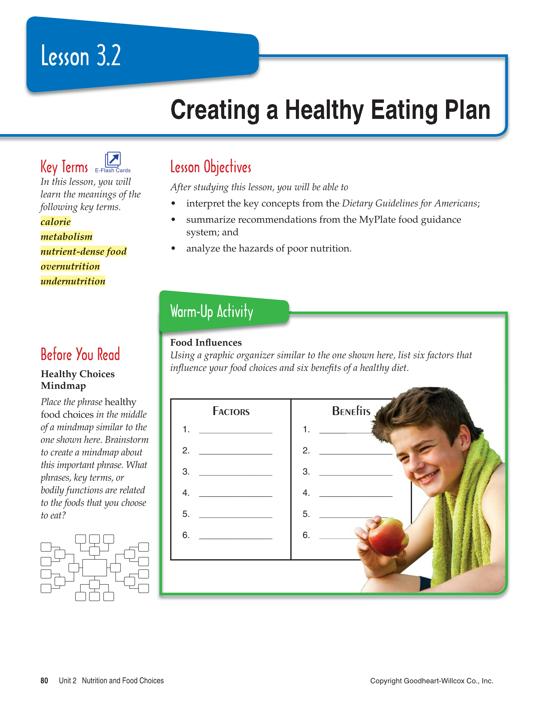 Comprehensive Health, 2nd Edition page 80