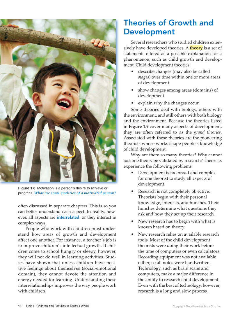 Child Development: Early Stages Through Age 12, 9th Edition page 18