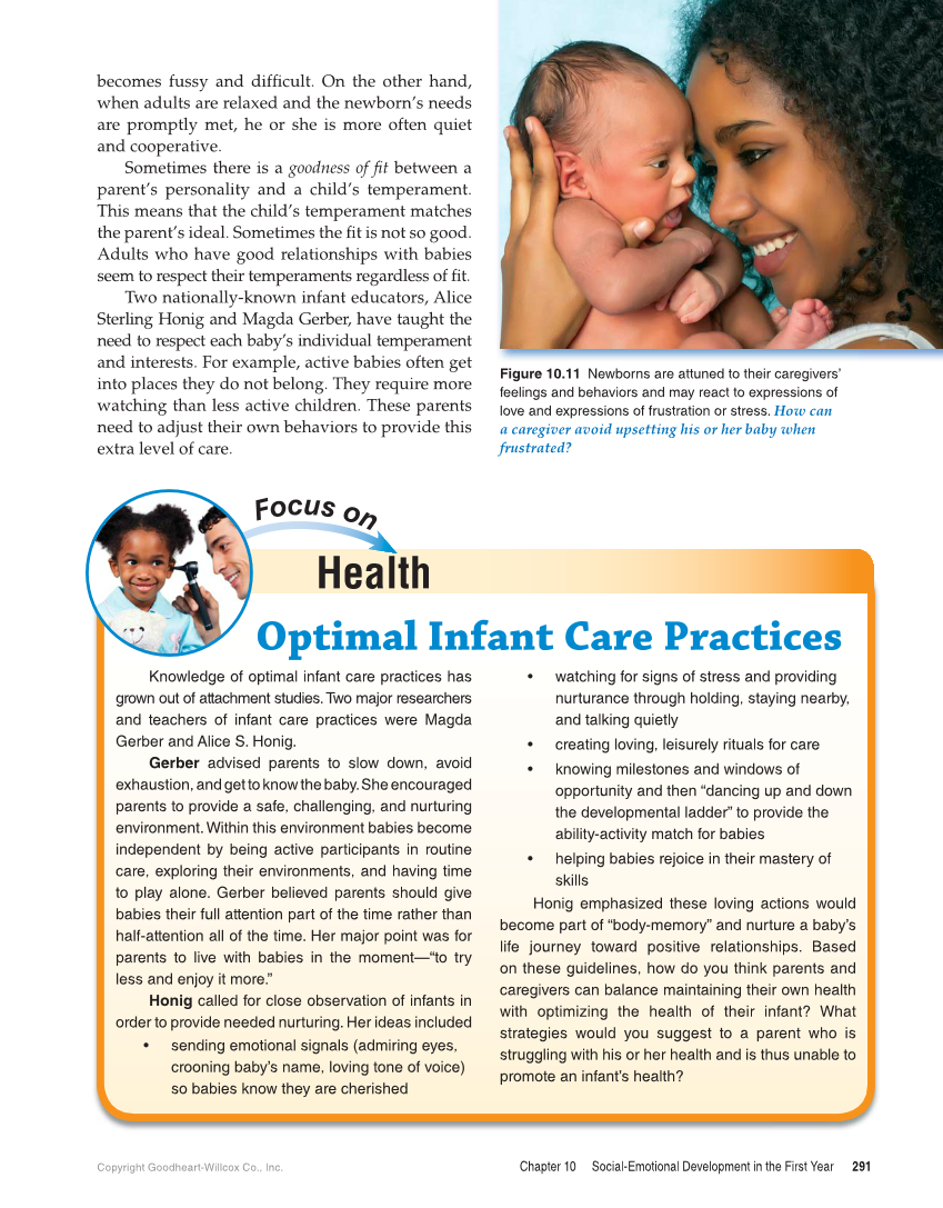 Child Development: Early Stages Through Age 12, 9th Edition page 291