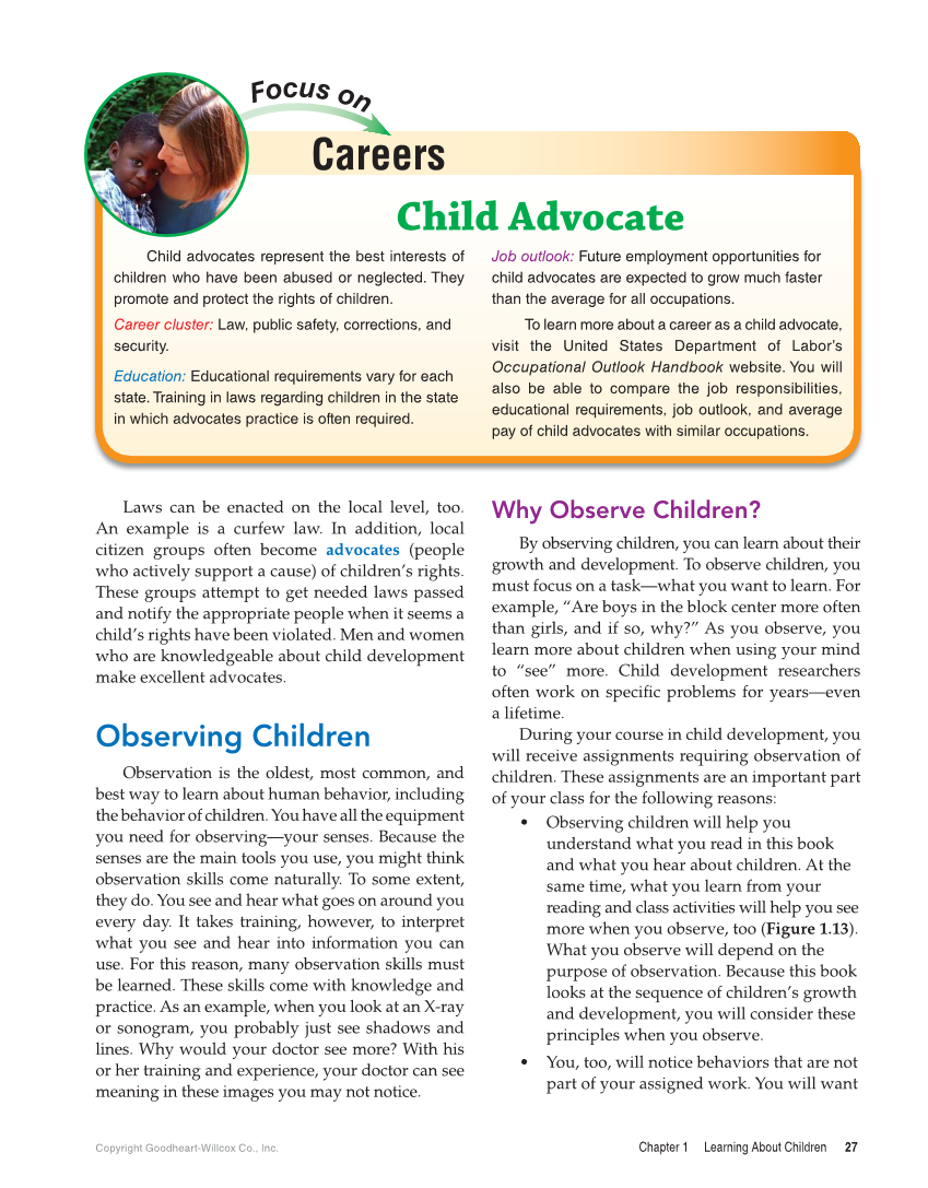 Child Development: Early Stages Through Age 12, 9th Edition page 27