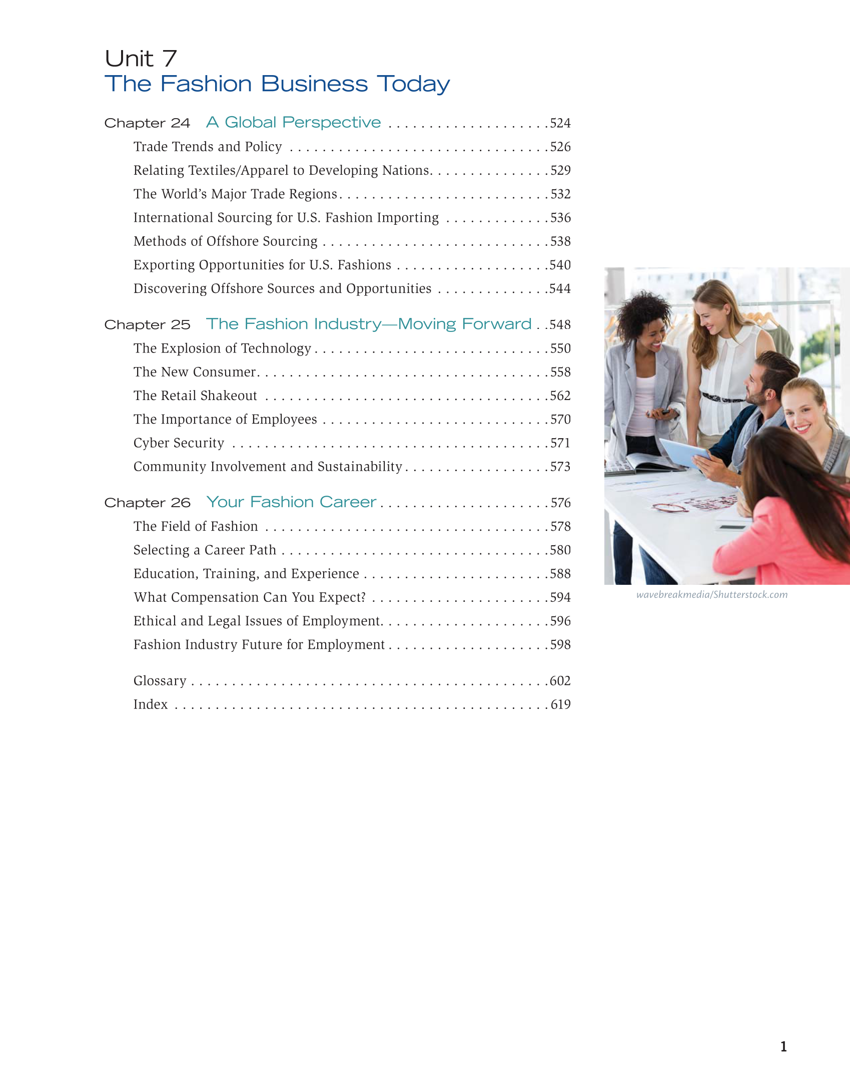 Fashion Marketing & Merchandising, 5th Edition page 1