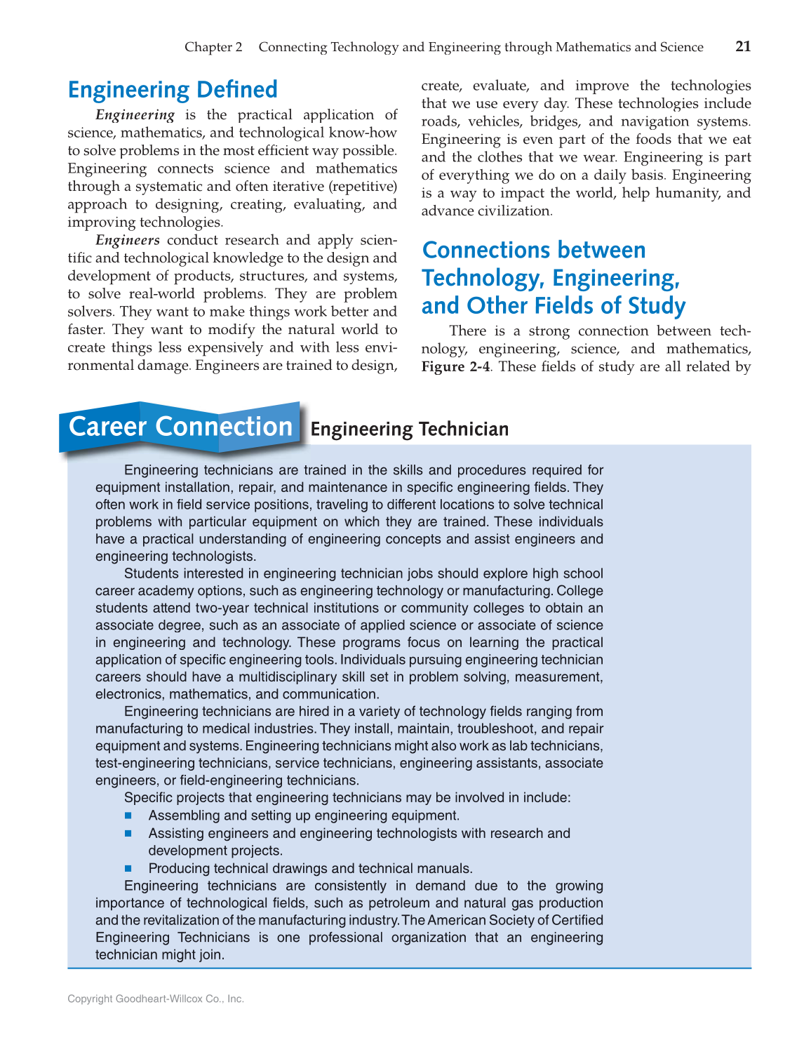 Foundations of Engineering & Technology, 7th Edition page 21