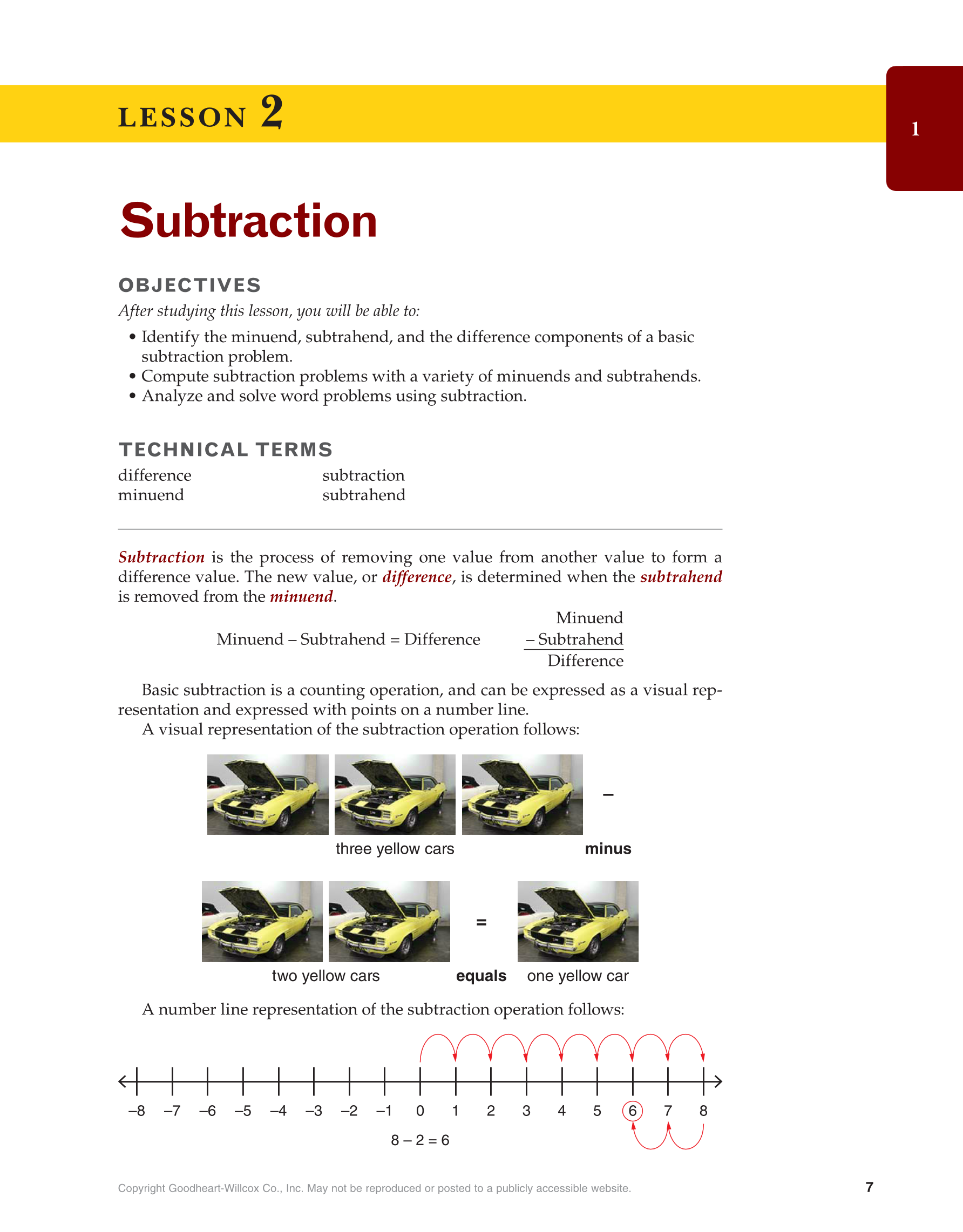 Math for Automotive Technicians, 1st Edition page 7