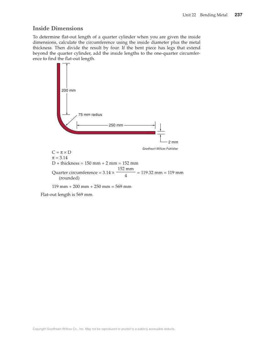 Math for Welders, 6th Edition page 237
