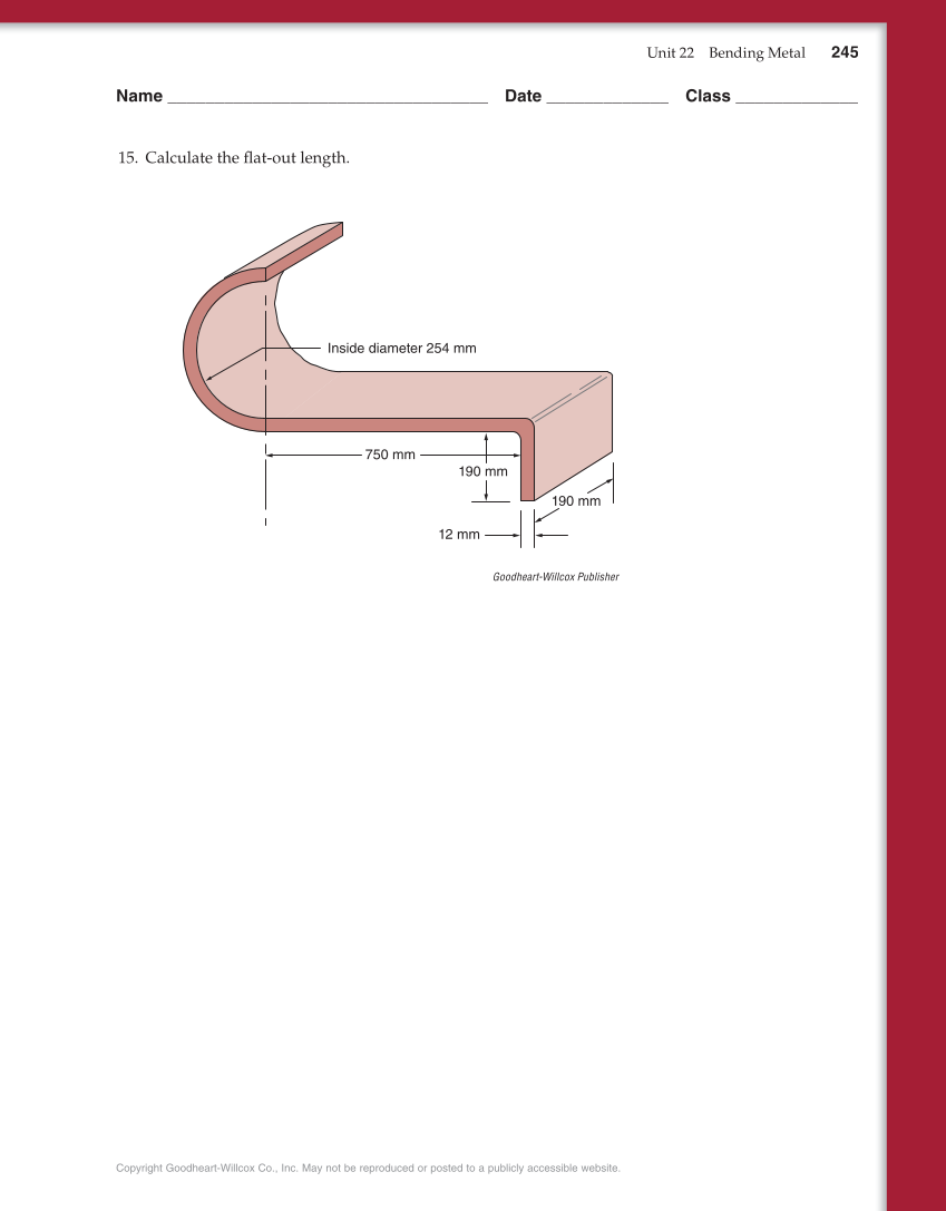 Math for Welders, 6th Edition page 245