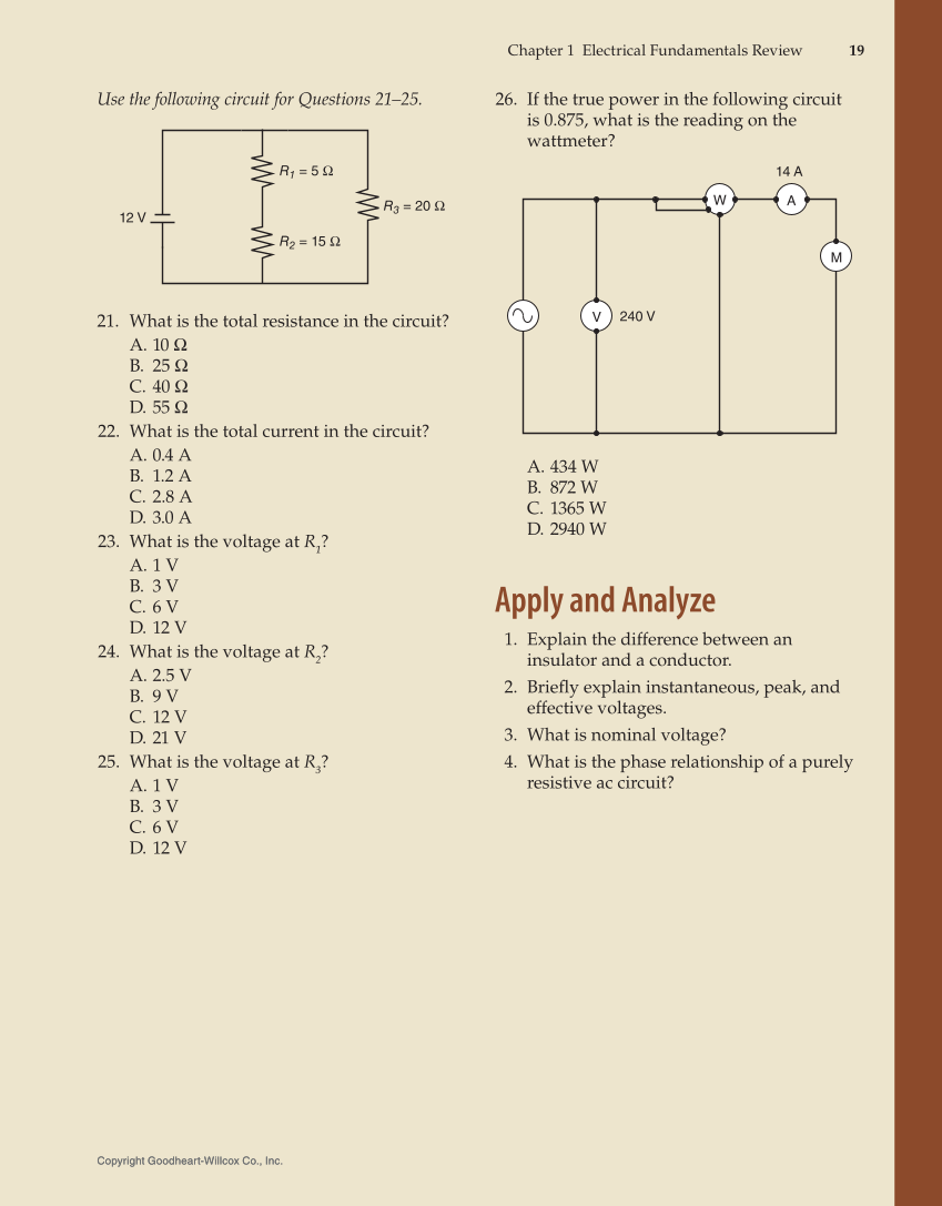 Modern Commercial Wiring, 8th Edition page 19