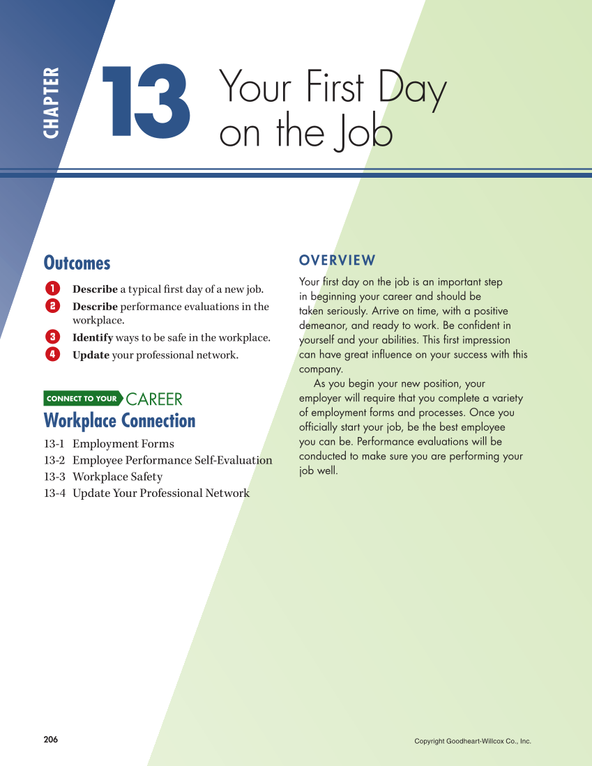 Connect to Your Career 3e page 206
