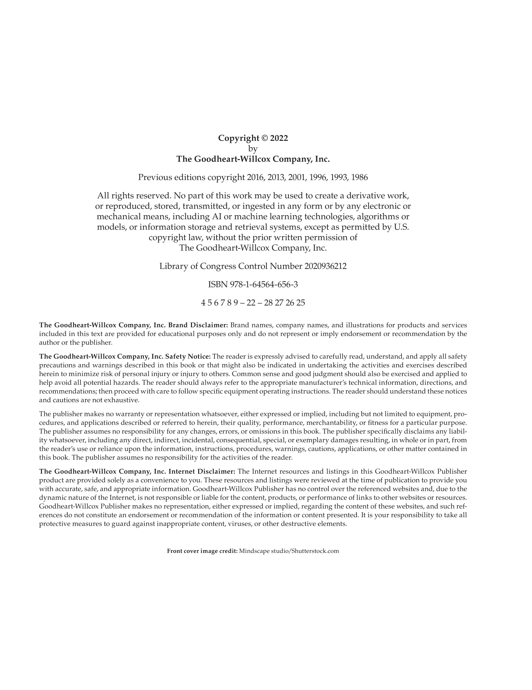 Machine Trades Print Reading 7e page i