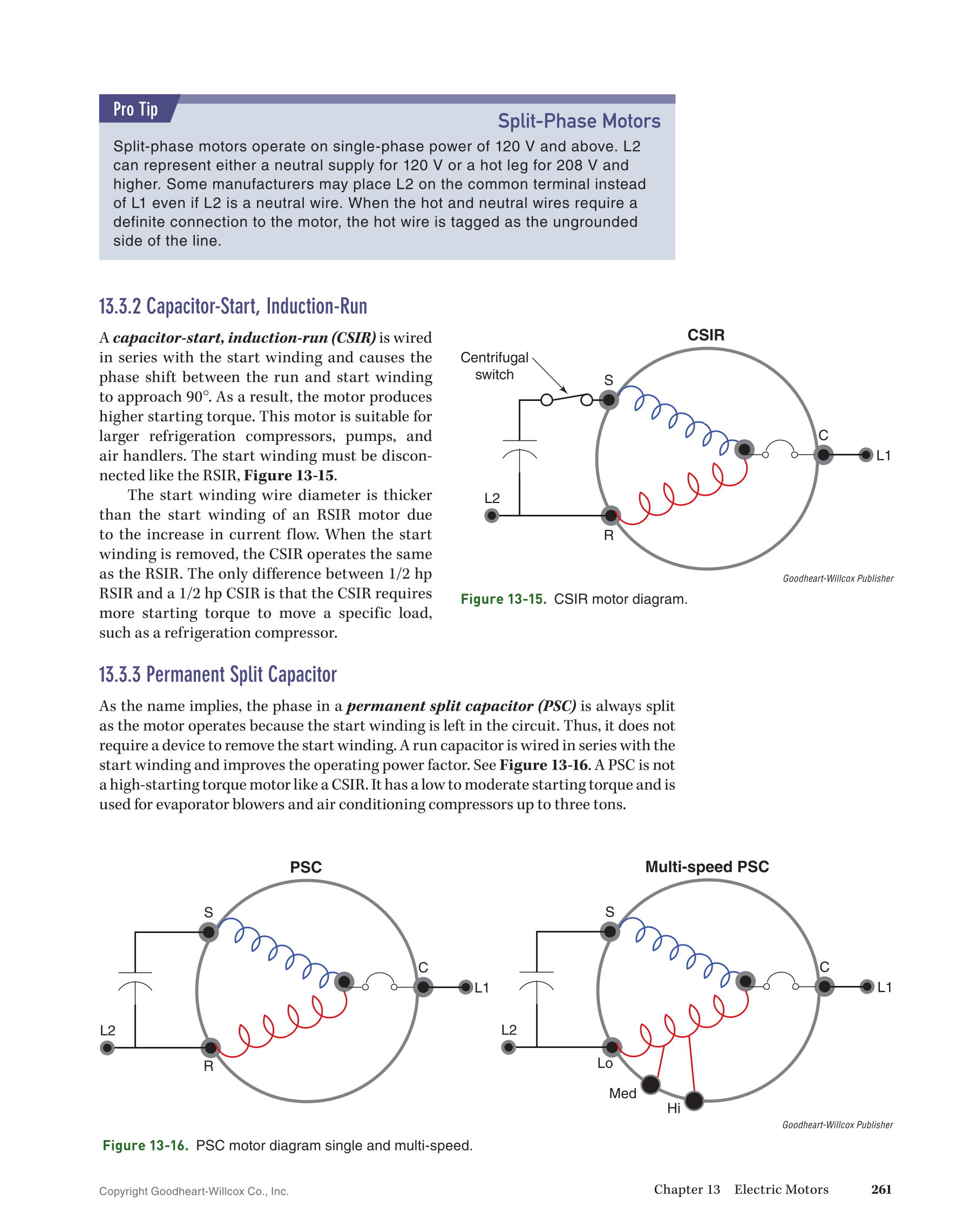 Essential Electrical Skills for HVACR: Theory and Labs, Textbook page 261