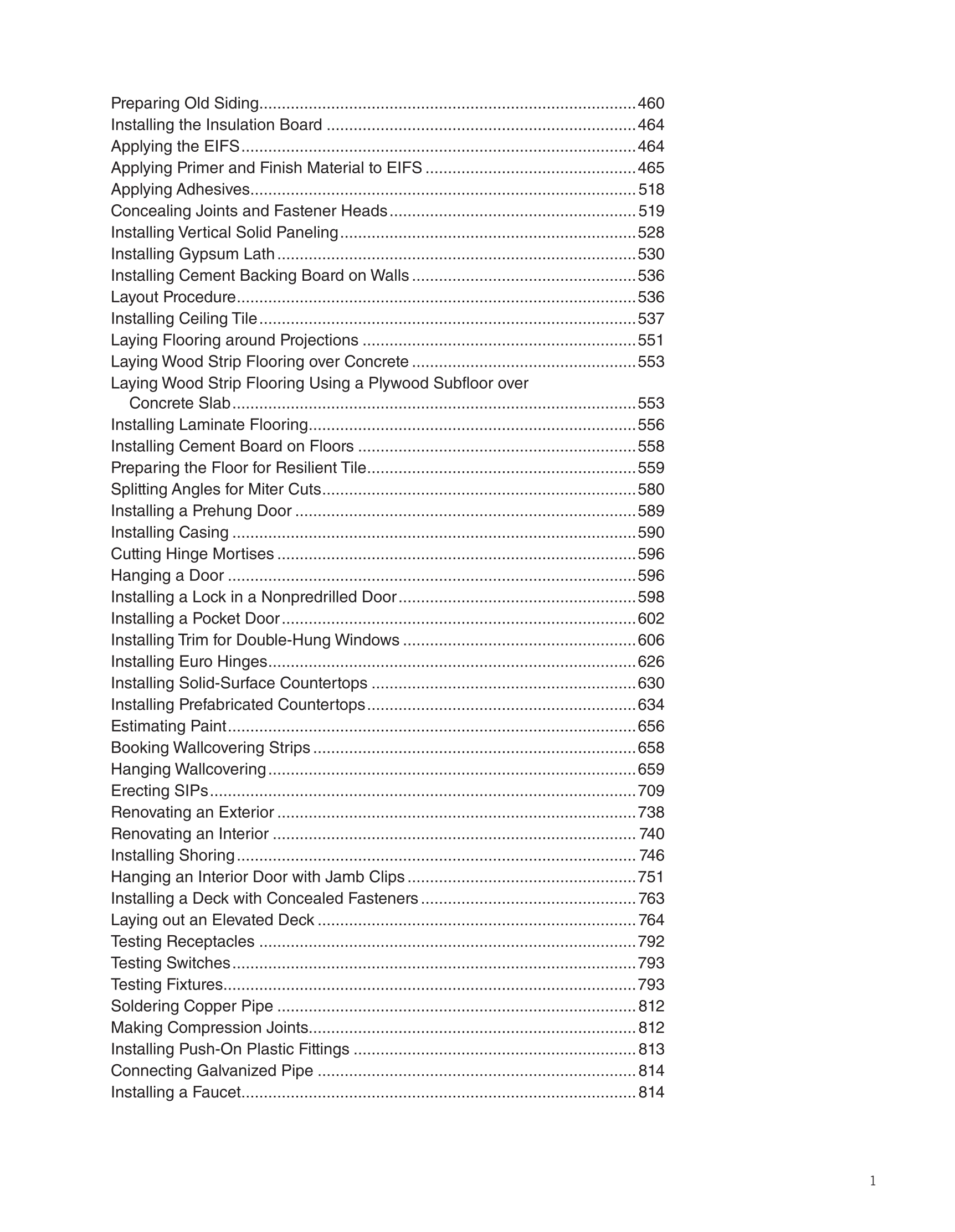 Modern Carpentry 13e, Textbook page 1
