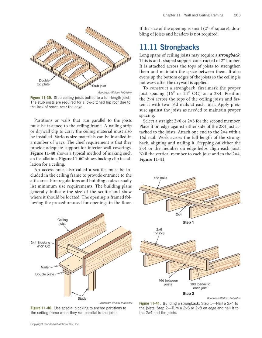 Modern Carpentry 13e, Textbook page 263