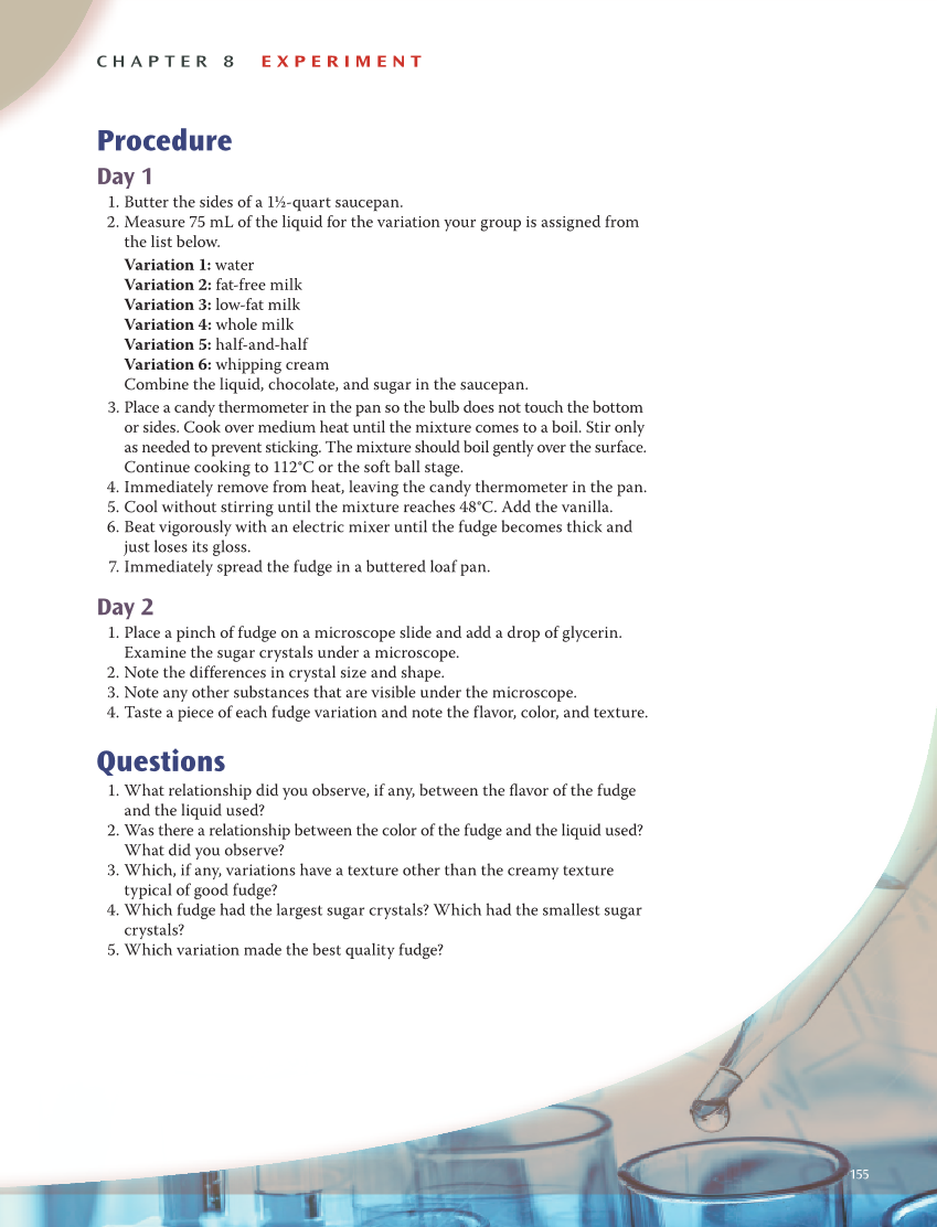 Principles of Food Science 5e, Textbook page 155