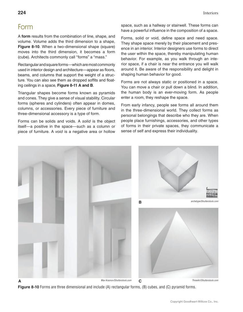 Interiors: Design, Process, and Practice, 2nd Edition page 224