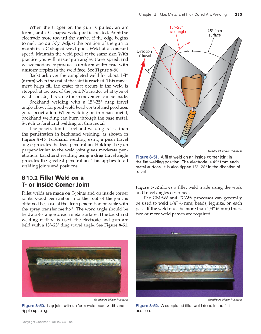 Modern Welding, 12th Edition page 225