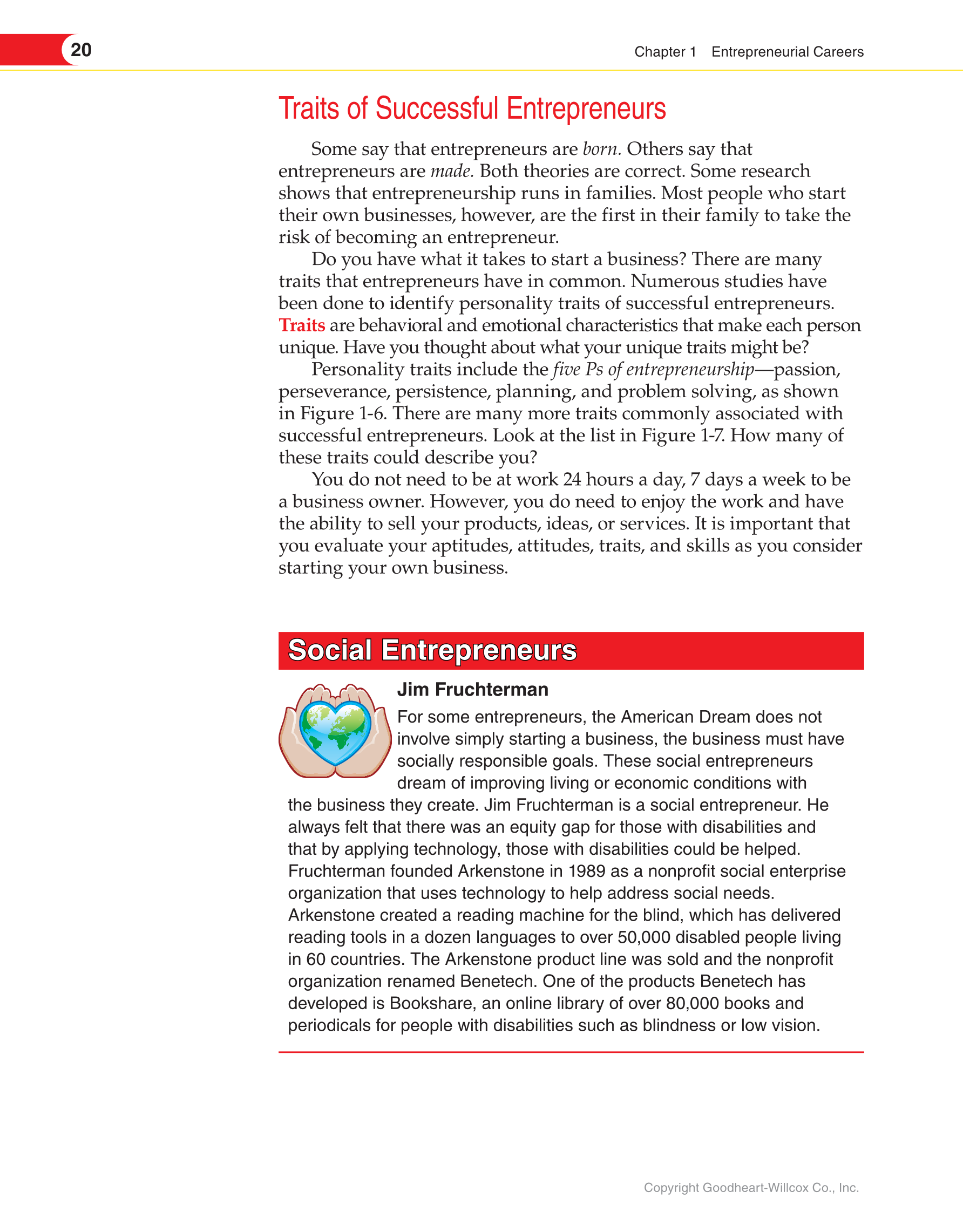 Entrepreneurship, 2nd Edition page 20