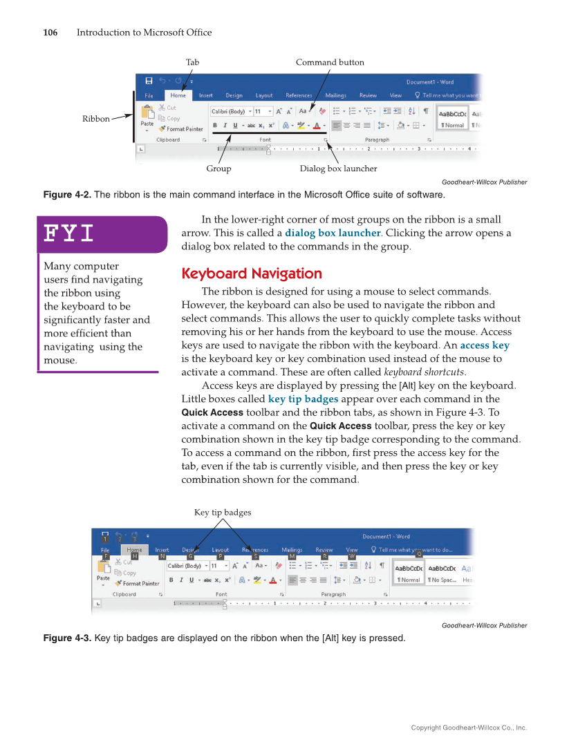 Introduction to Microsoft Office 2019, 2nd Edition page 106