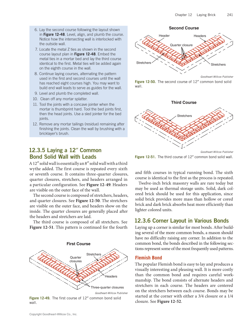 Modern Masonry: Brick, Block, Stone 9e, Textbook page 241