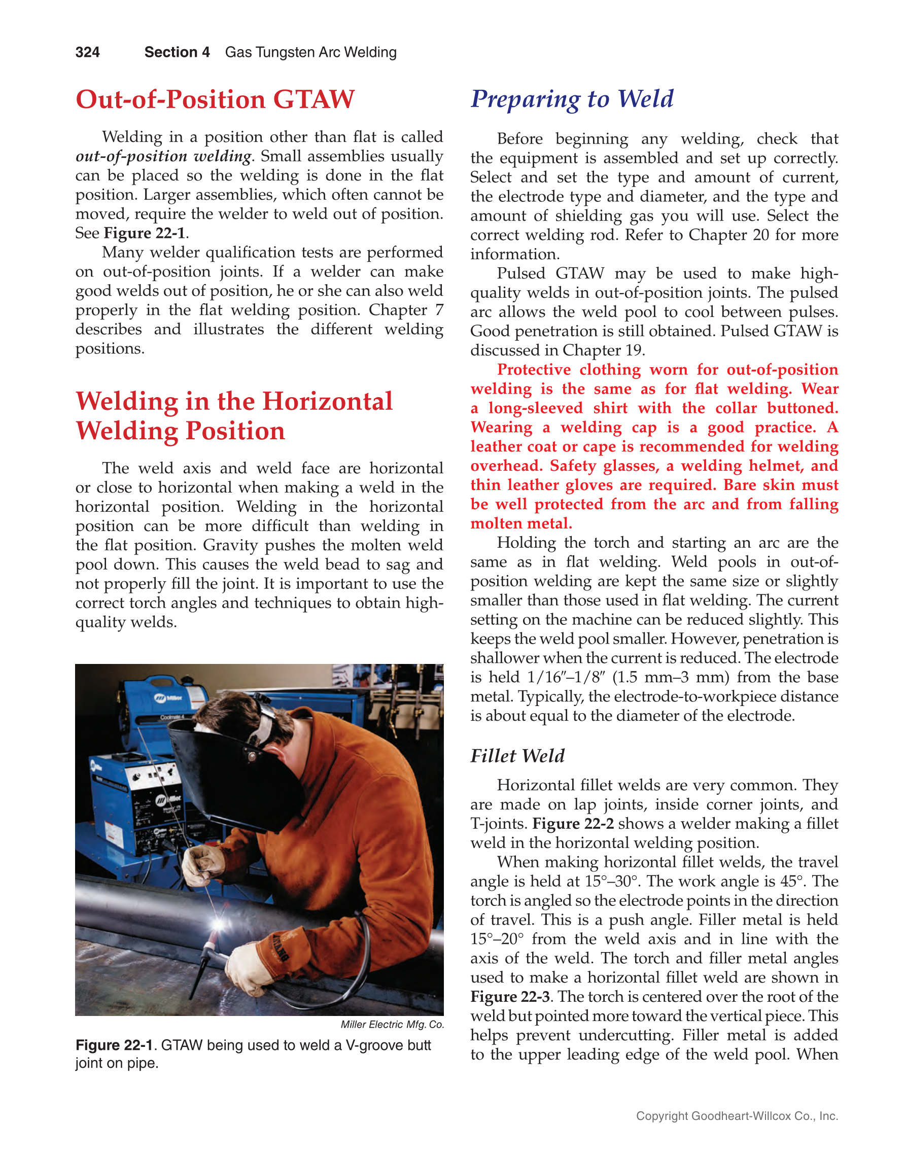 Welding Fundamentals 6e, Textbook page 324