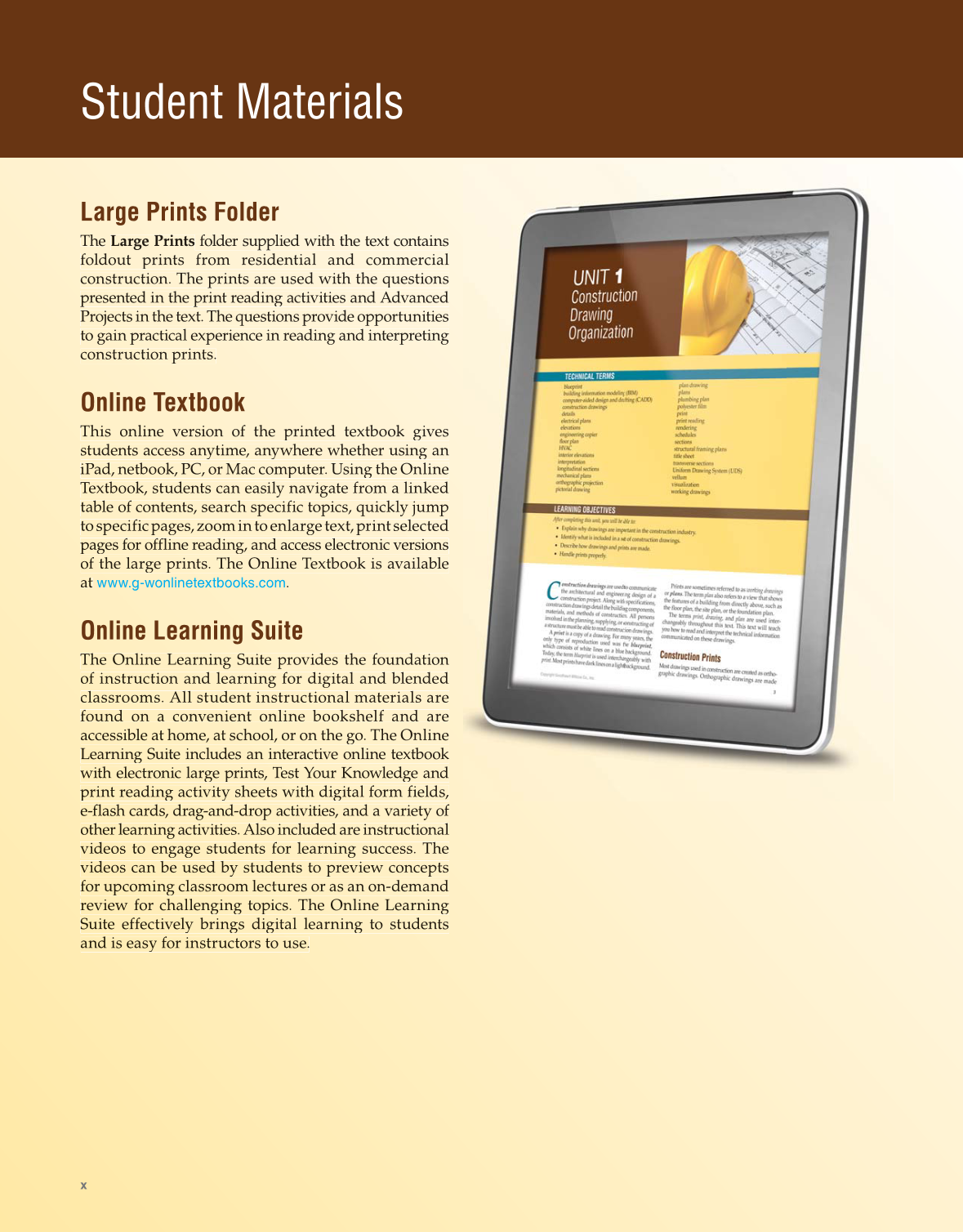 Print Reading For Construction 7th Edition Page X