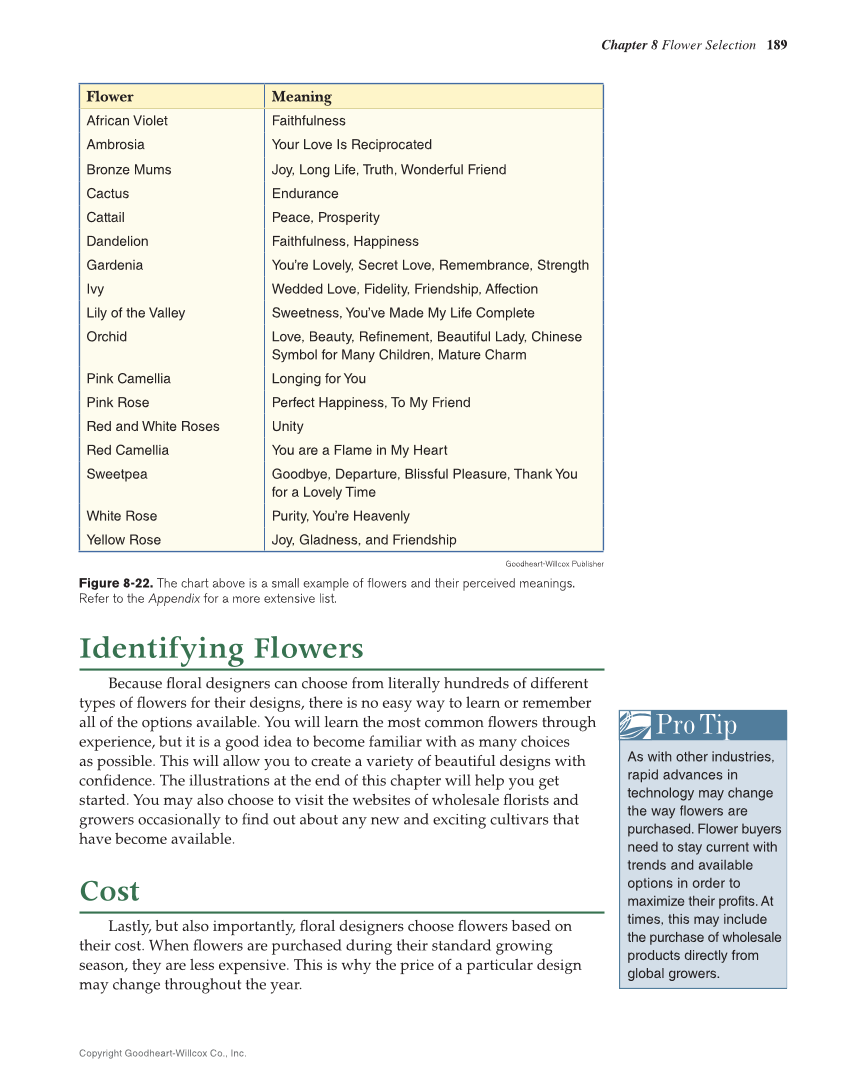 Principles of Floral Design: An Illustrated Guide, 2nd Edition page 189