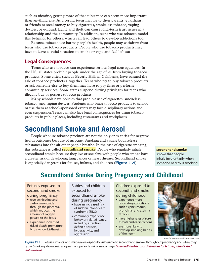 Comprehensive Health Skills 3e page 375