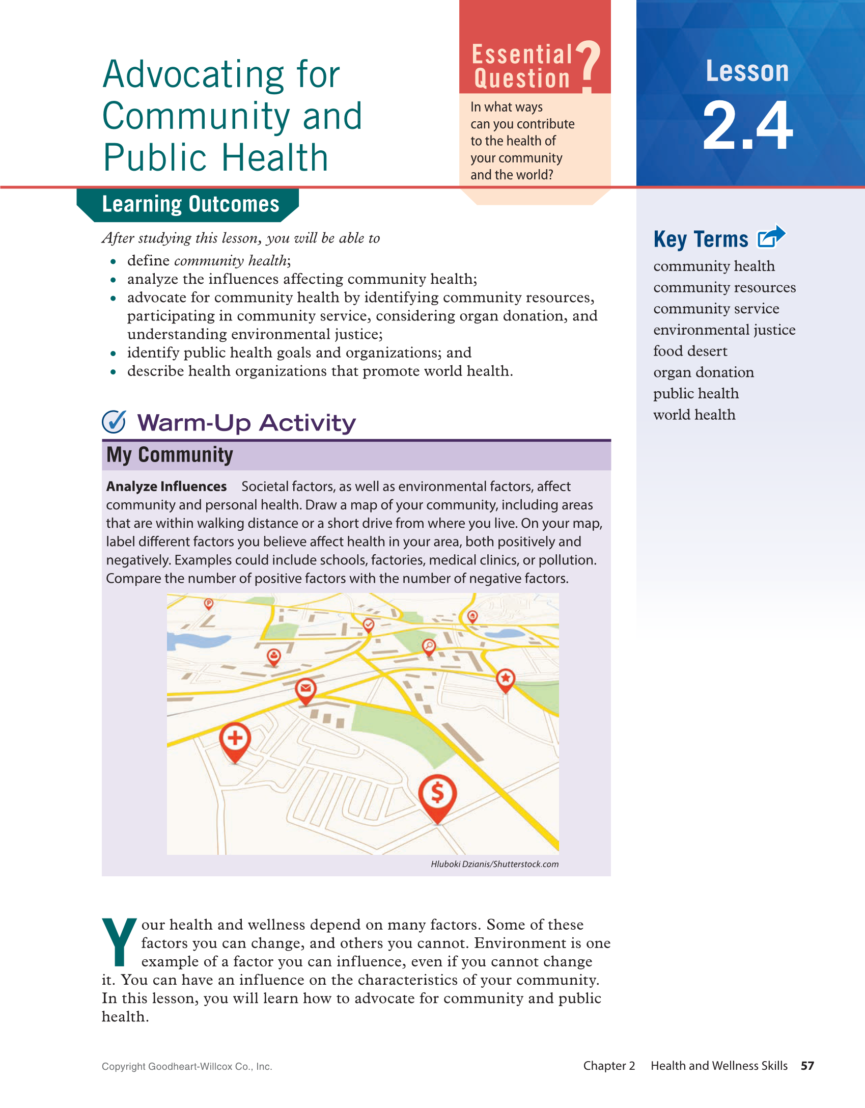 Comprehensive Health Skills 3e page 57