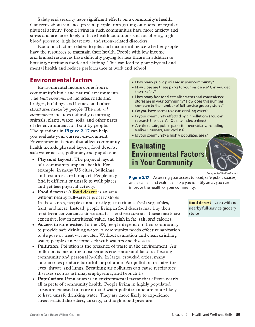 Comprehensive Health Skills 3e page 59