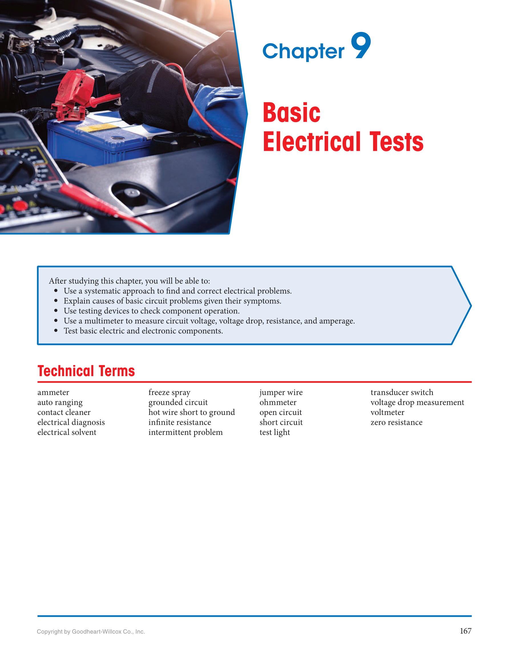 Auto Electricity and Electronics, 7th Edition, Online Textbook page 167