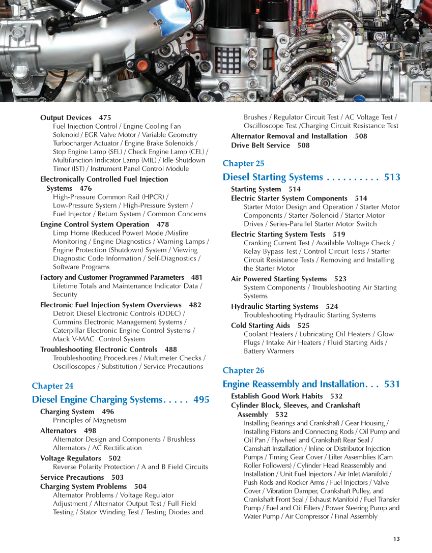 Diesel Engine Technology 9e page 13